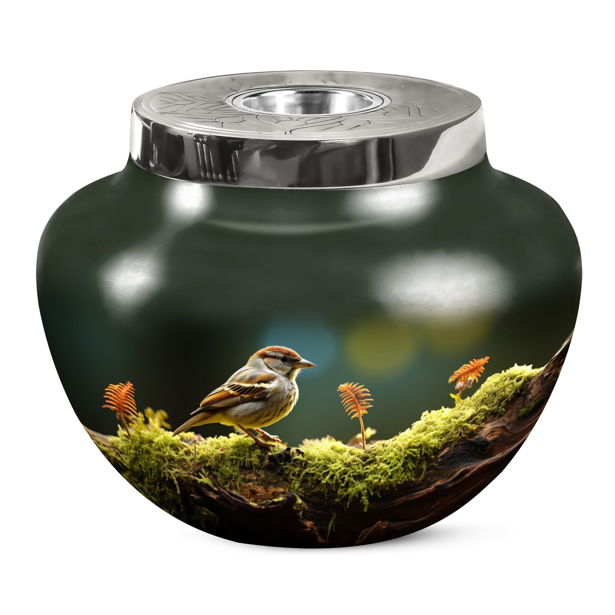 JAGSHASHI Sparrow Decorative Urns - Memorial Urn For Adult Ash - Human ...