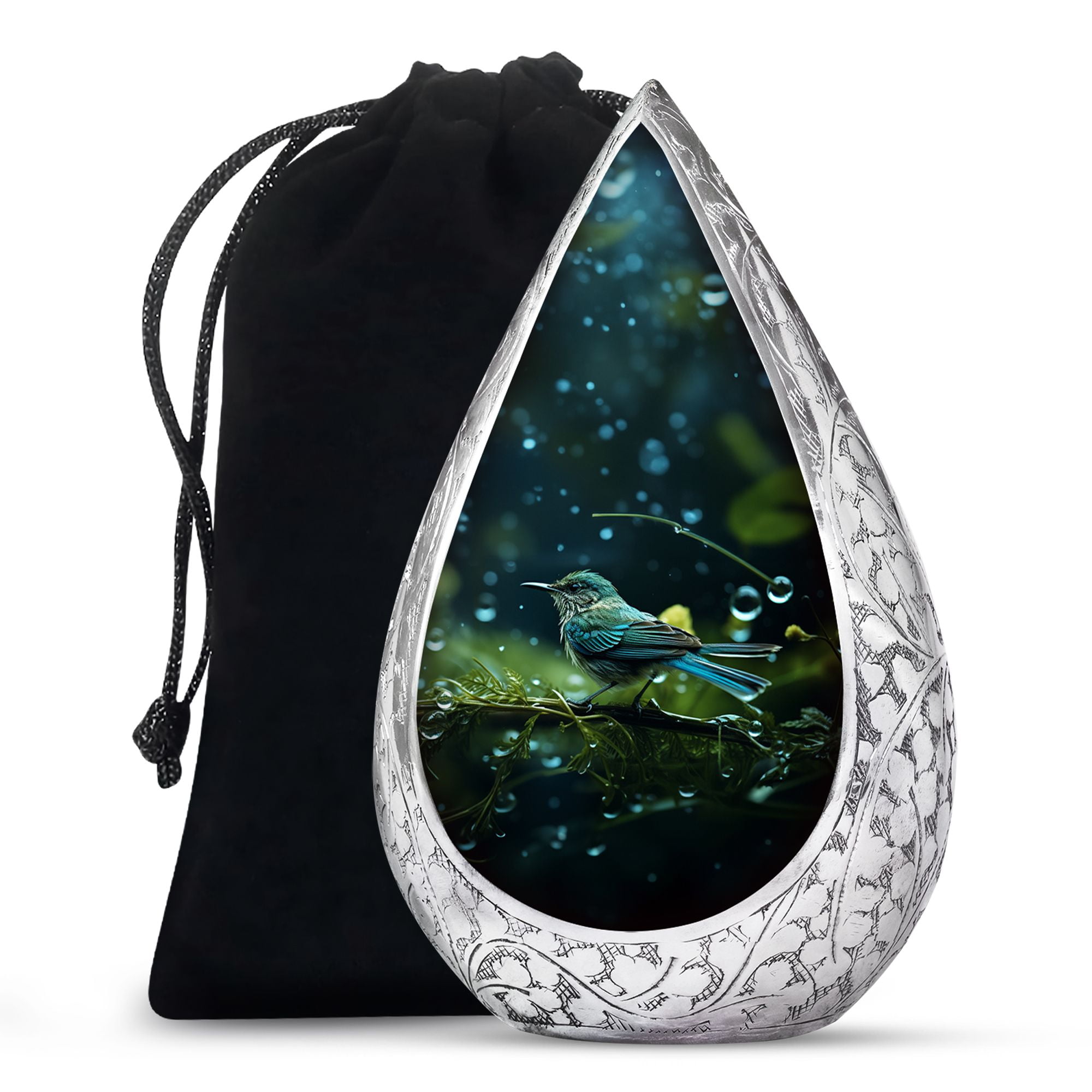 JAGSHASHI Sparrow - Modern Urns - Human Cremation Urn - Decorative Urns ...