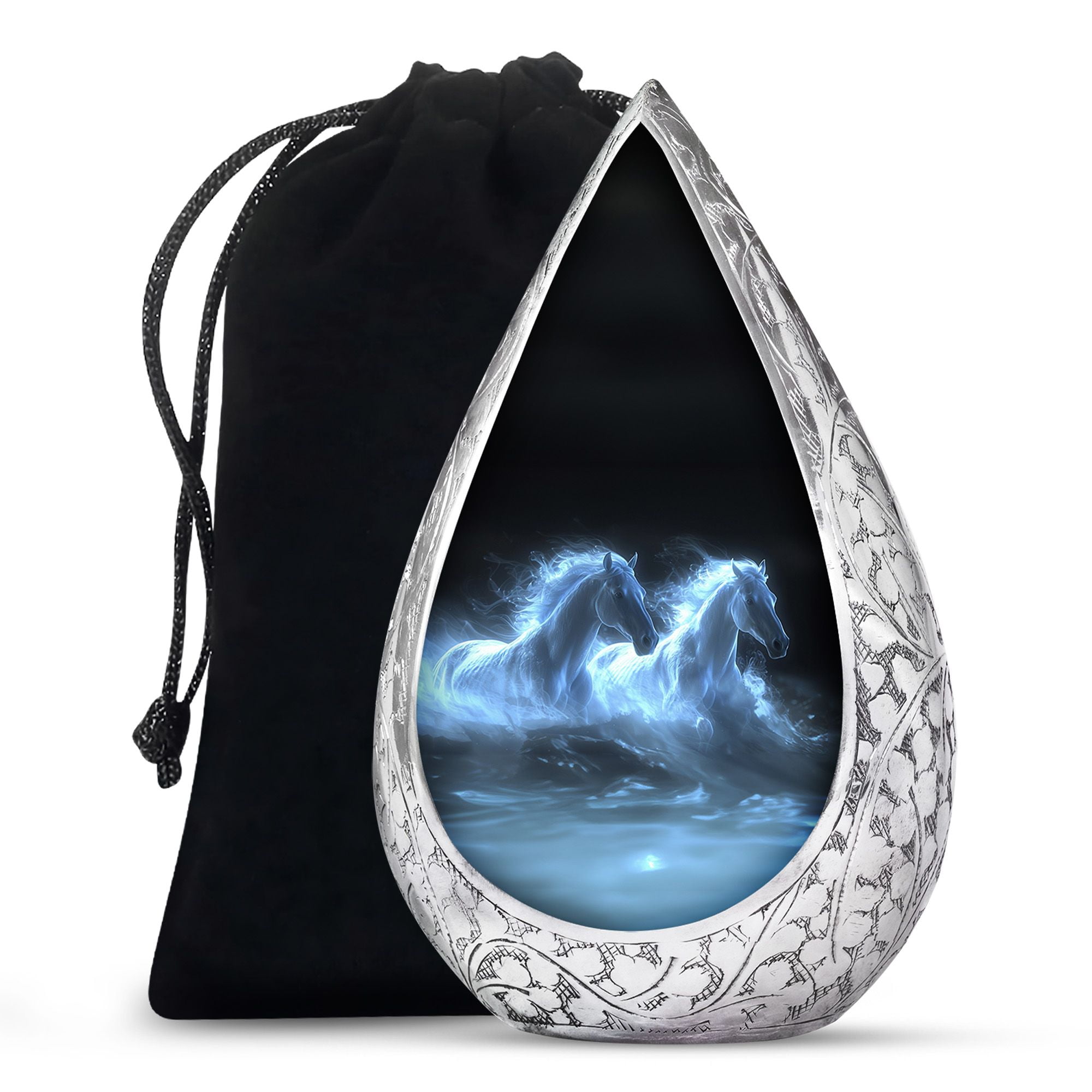 JAGSHASHI Spectral Steeds Whispers - Funeral Urn For Ashes - Cremation ...