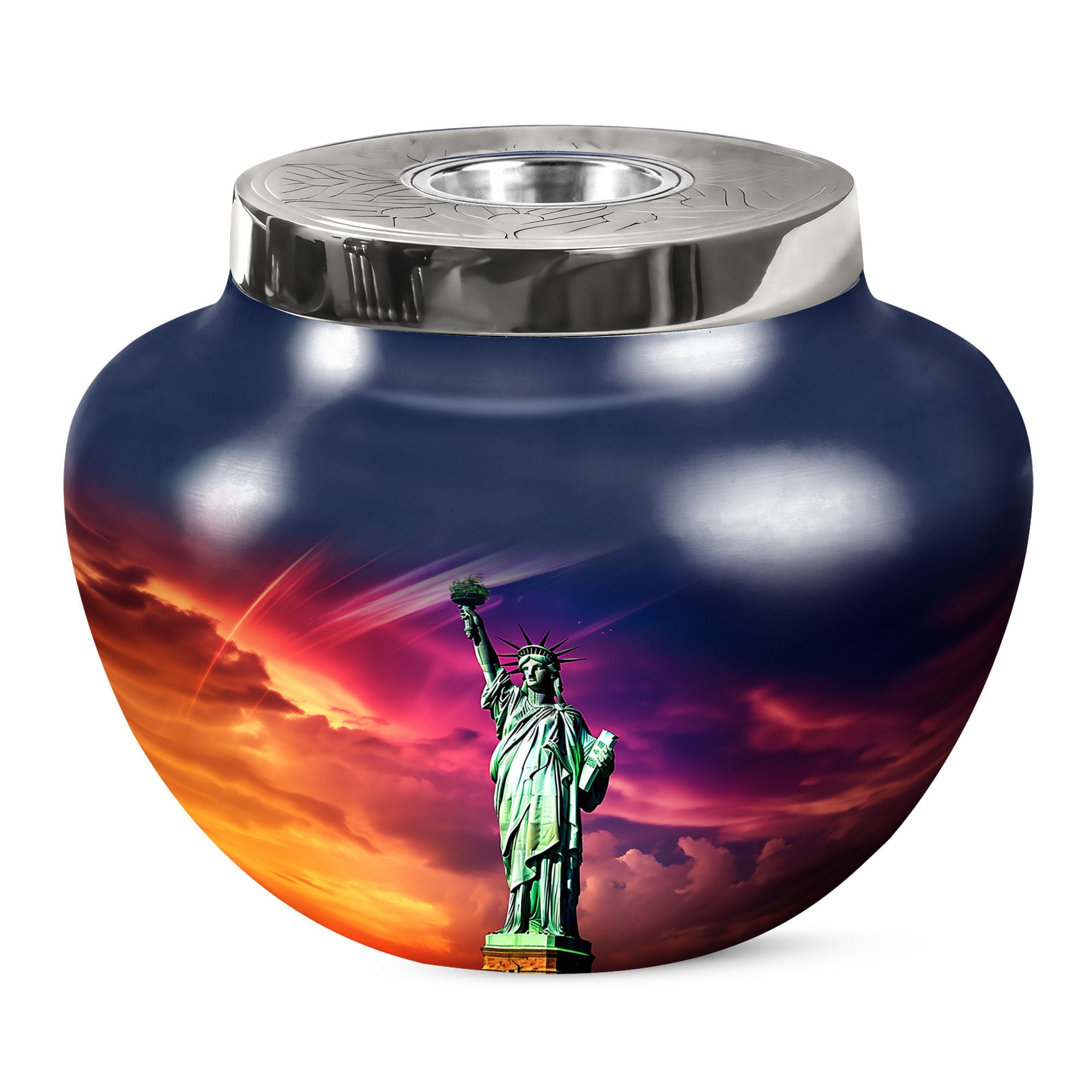 JAGSHASHI Statue Of Liberty Large Urn - Memorial Urns - Adult Male ...