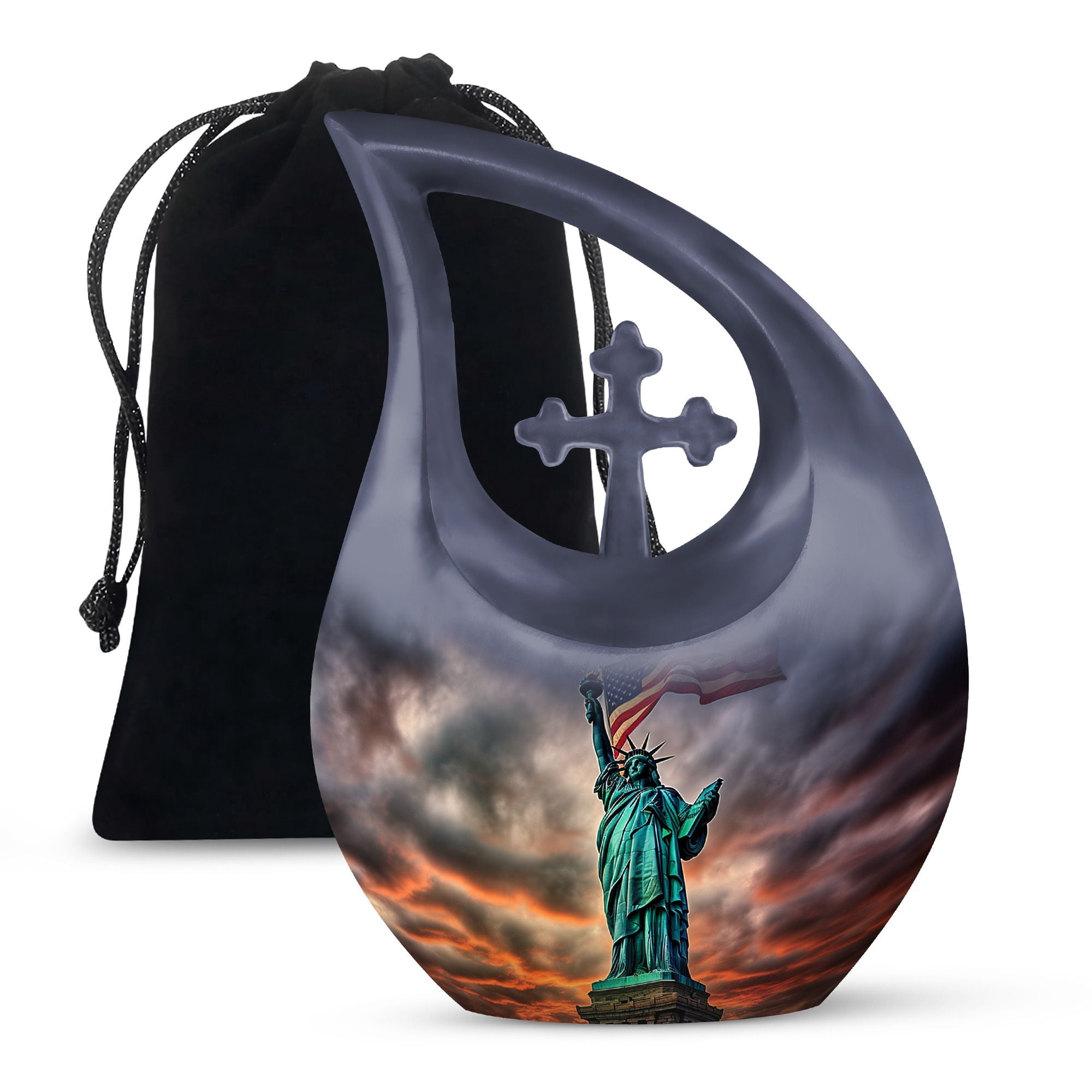 JAGSHASHI Statue Of Liberty Urns Ashes Adult Female - Cremation Urn For ...