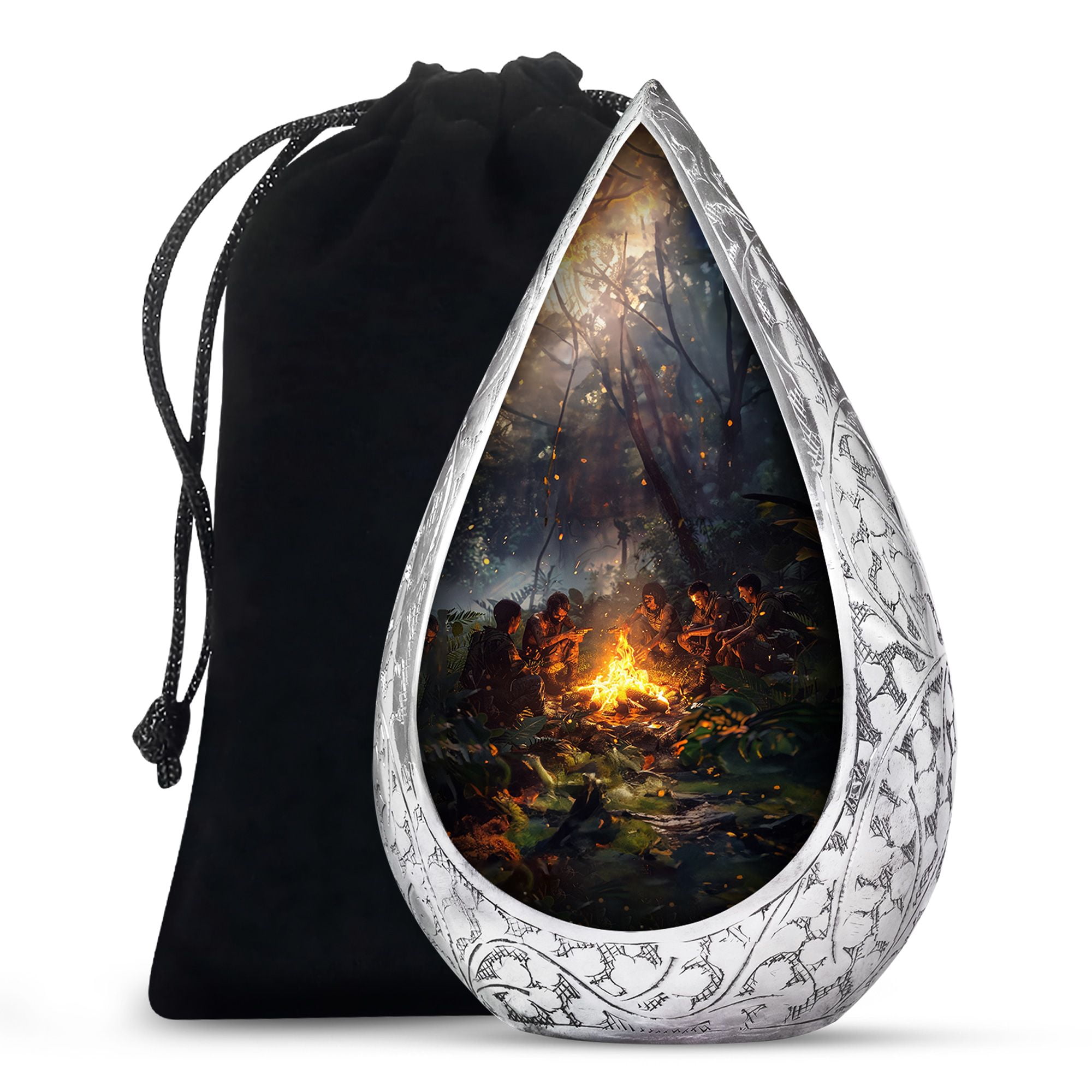 JAGSHASHI Survivors Campfire In The Jungle - Unique Urns - Urn For ...