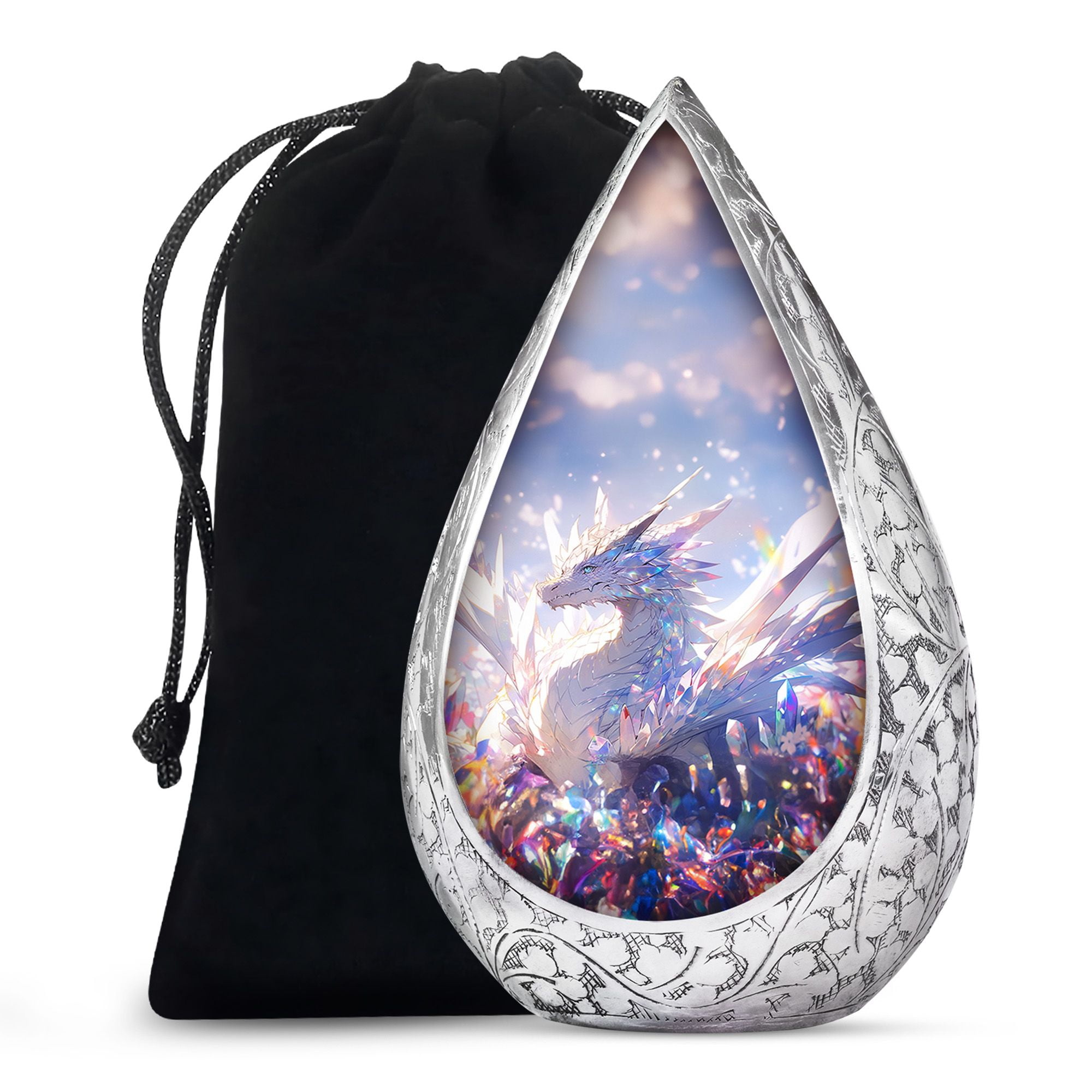 JAGSHASHI The Crystal Dragon - Urn For Ashes Adult - Urns For Ashes ...