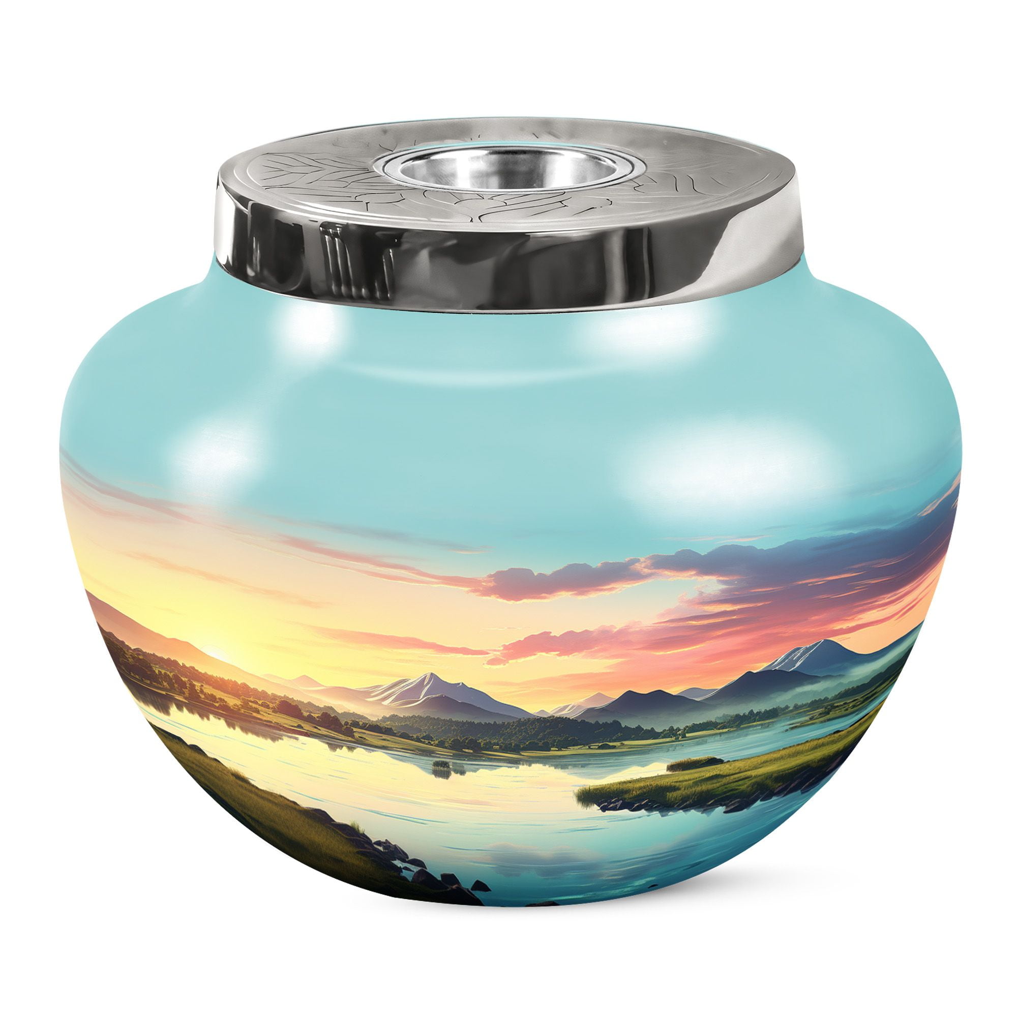 JAGSHASHI Wilderness Burial Urns For Male & Female - Decorative Urns ...