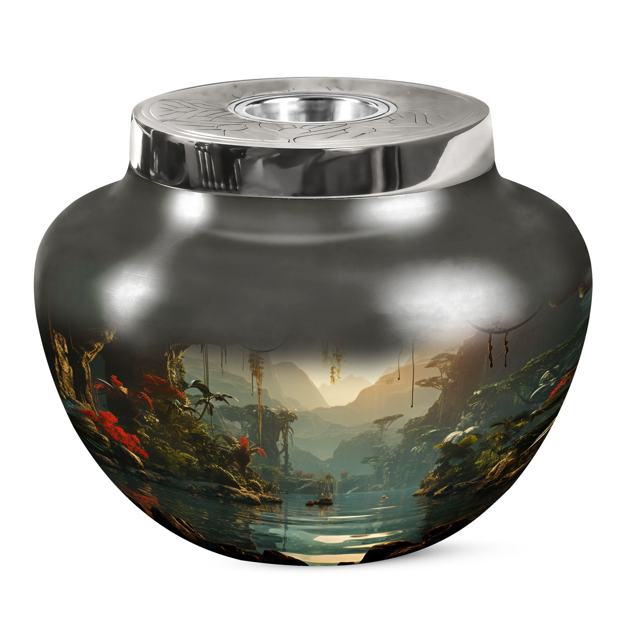 JAGSHASHI Wilderness Funeral Cremation Urns For Ashes - Ash Urns For ...