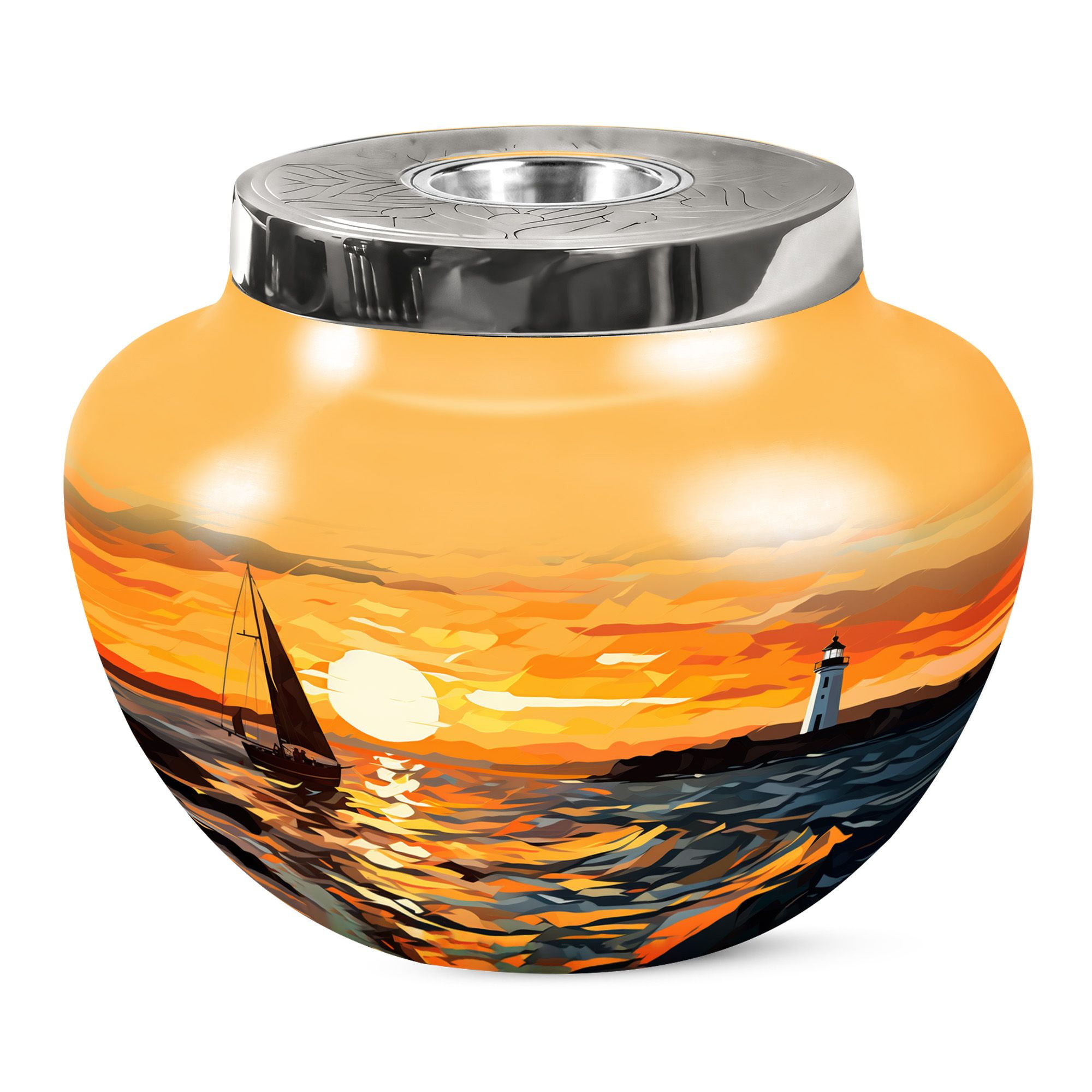 JAGSHASHI Wilderness Human Remains Urn - Adult Ash Urns - Memorial Urn ...