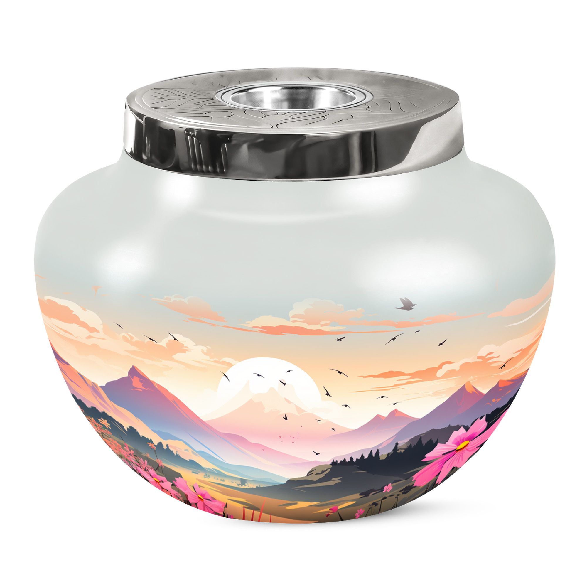 JAGSHASHI Wilderness Large Cremation Urn - Unique Urns For Human Ashes ...