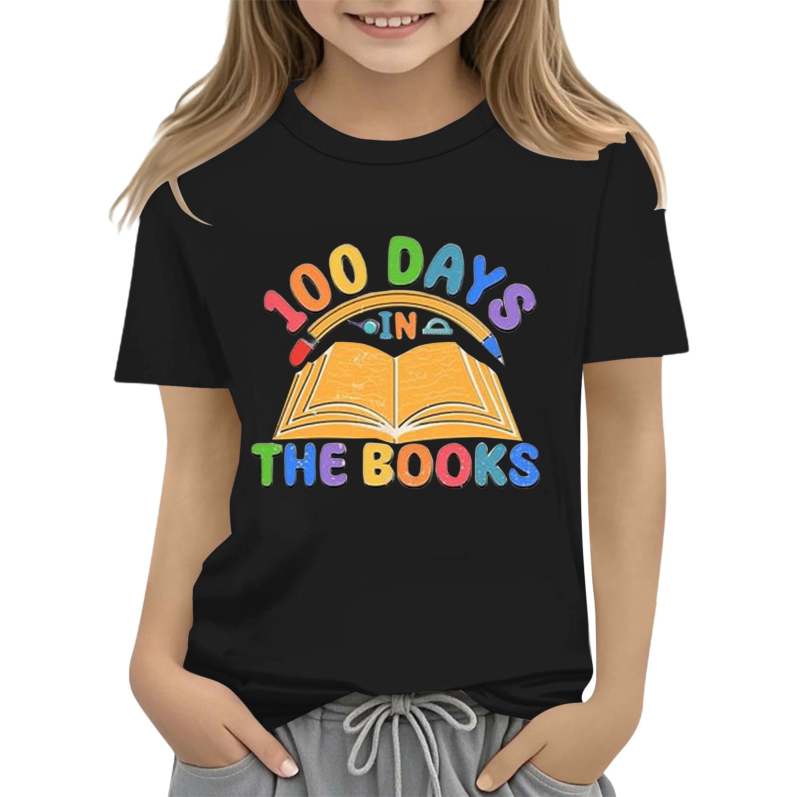 JAHH 100th Day of School Celebration for Girls and Boys Kids T Shirts ...