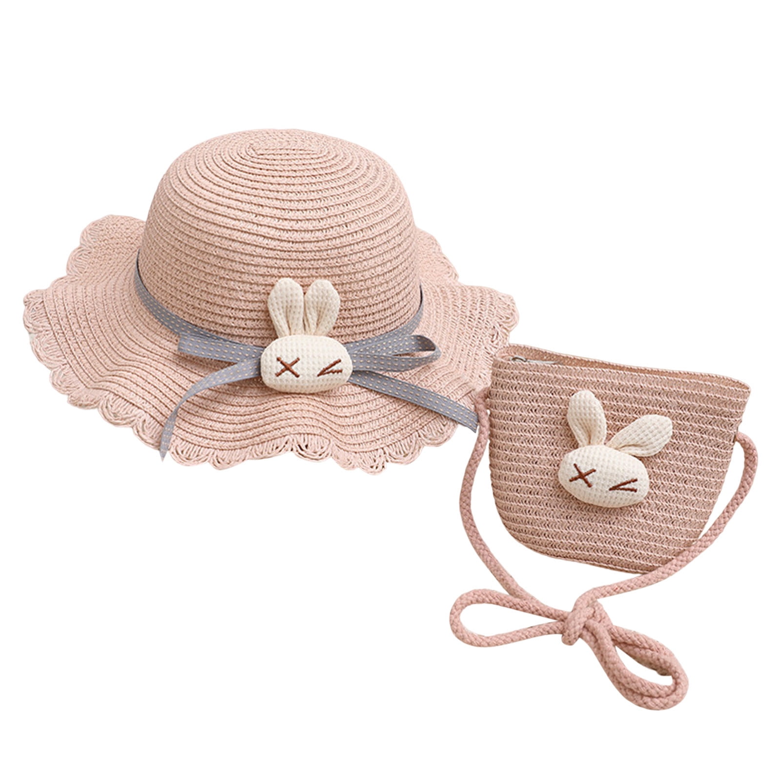 JAHH Baby Toddler Sun Hat UPF 50+ Sun Protection Wide Brim Adjustable Bucket Hat for Girls Boys ...