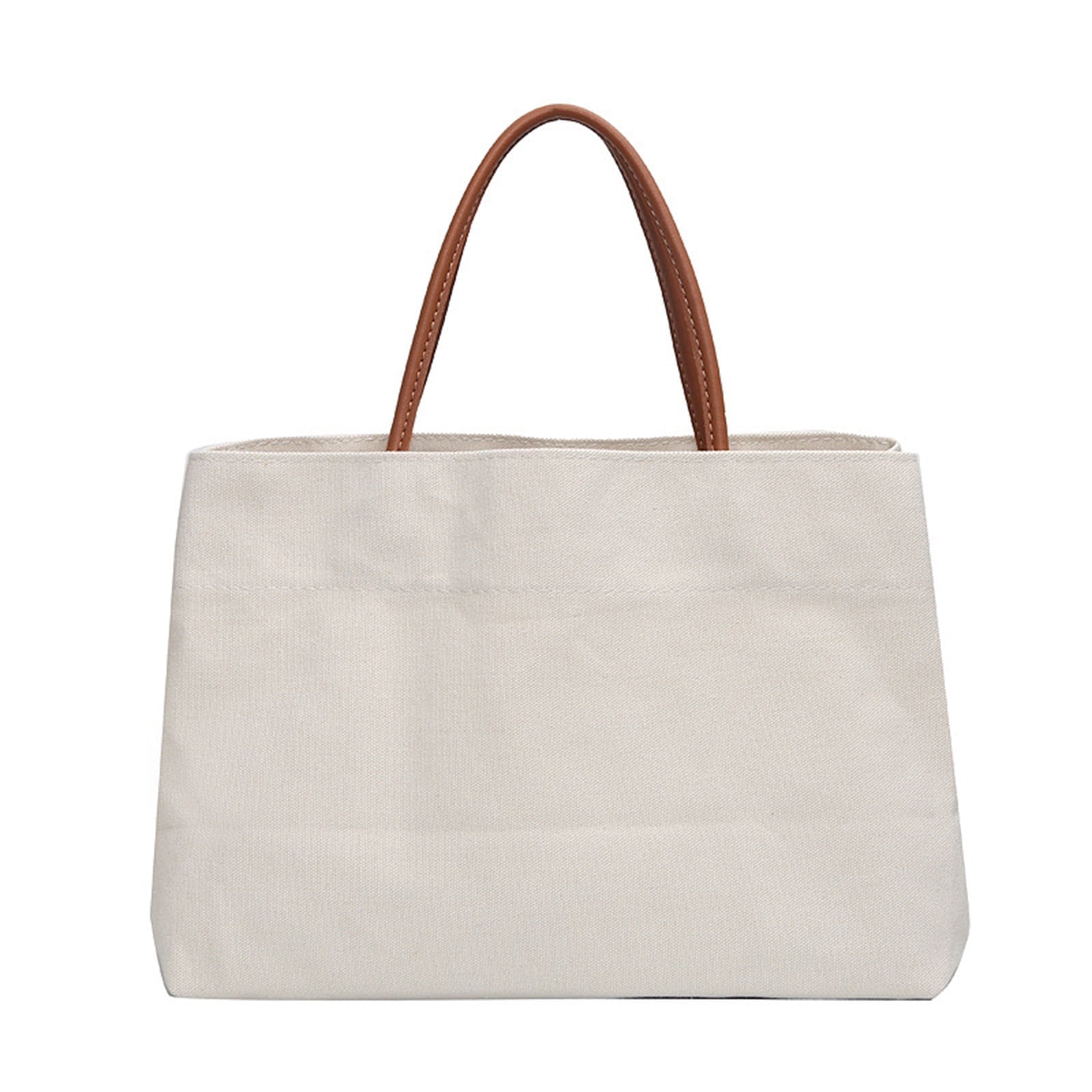 JAHH Canvas Storage Tote, Industrial-Grade Reinforced Base with Weight ...