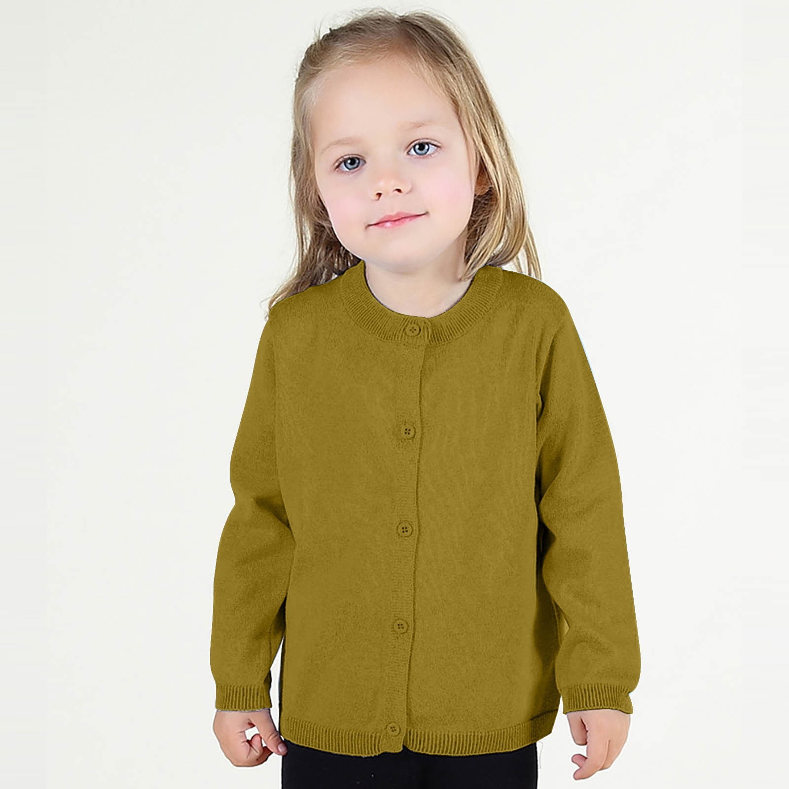 JAHH Children Breathable Sweater Button Up for Kids Toddler Boys Girls ...