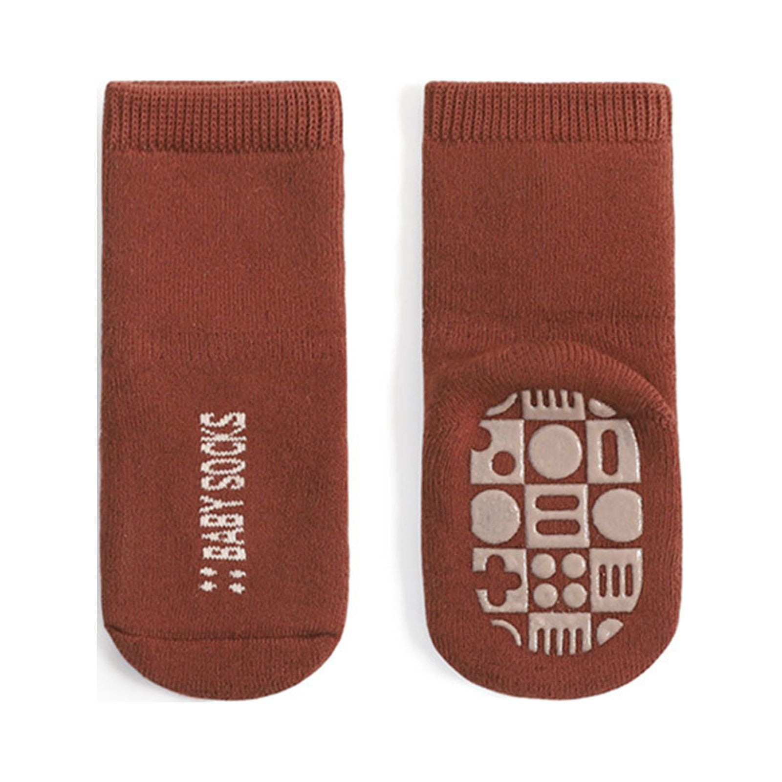 JAHH Childrens Socks Boys Girls Baby Floor Sock Thickened Warm Wool ...