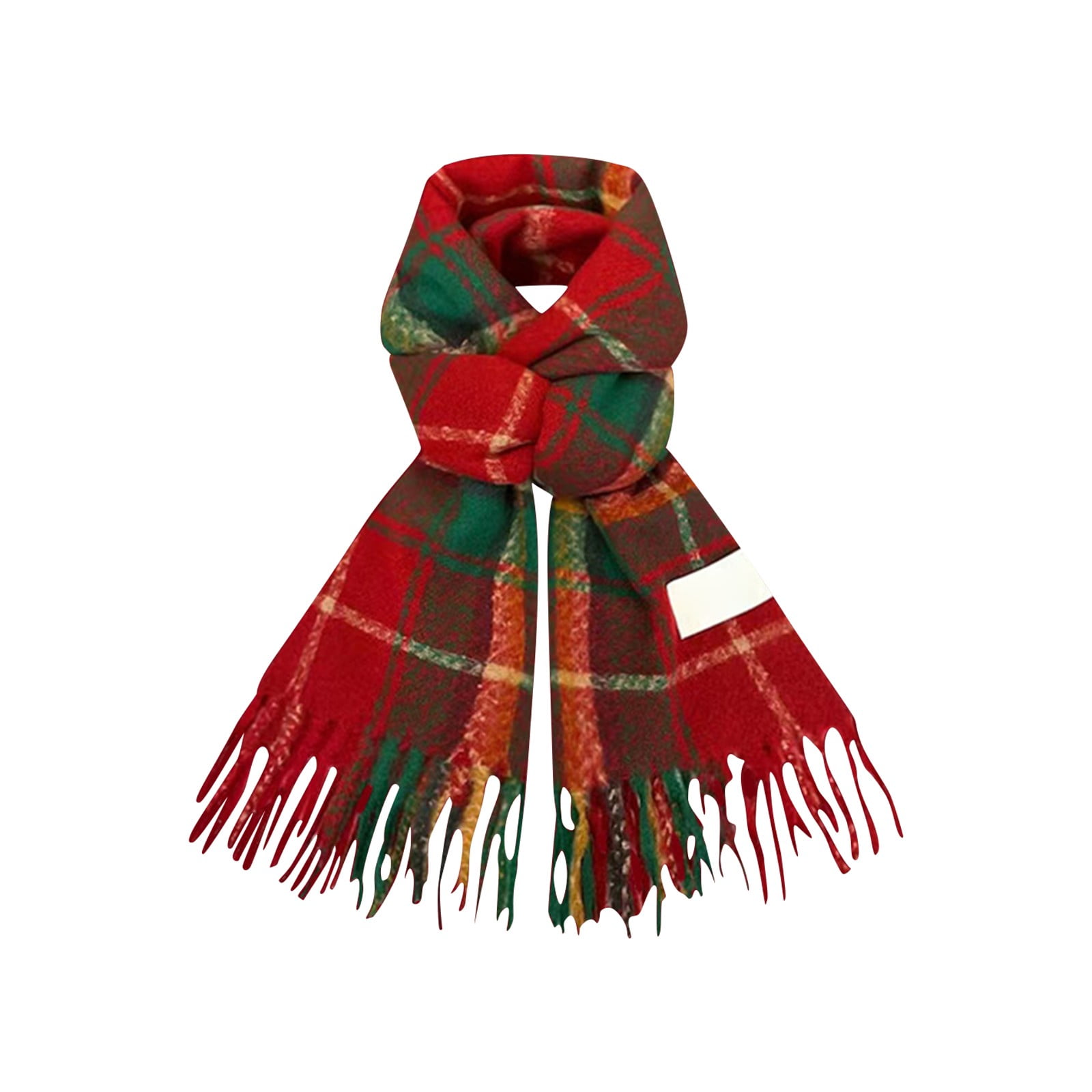 JAHH Christmas Winter Women's Men's Warm Scarf Long Shawl Large Scarves ...