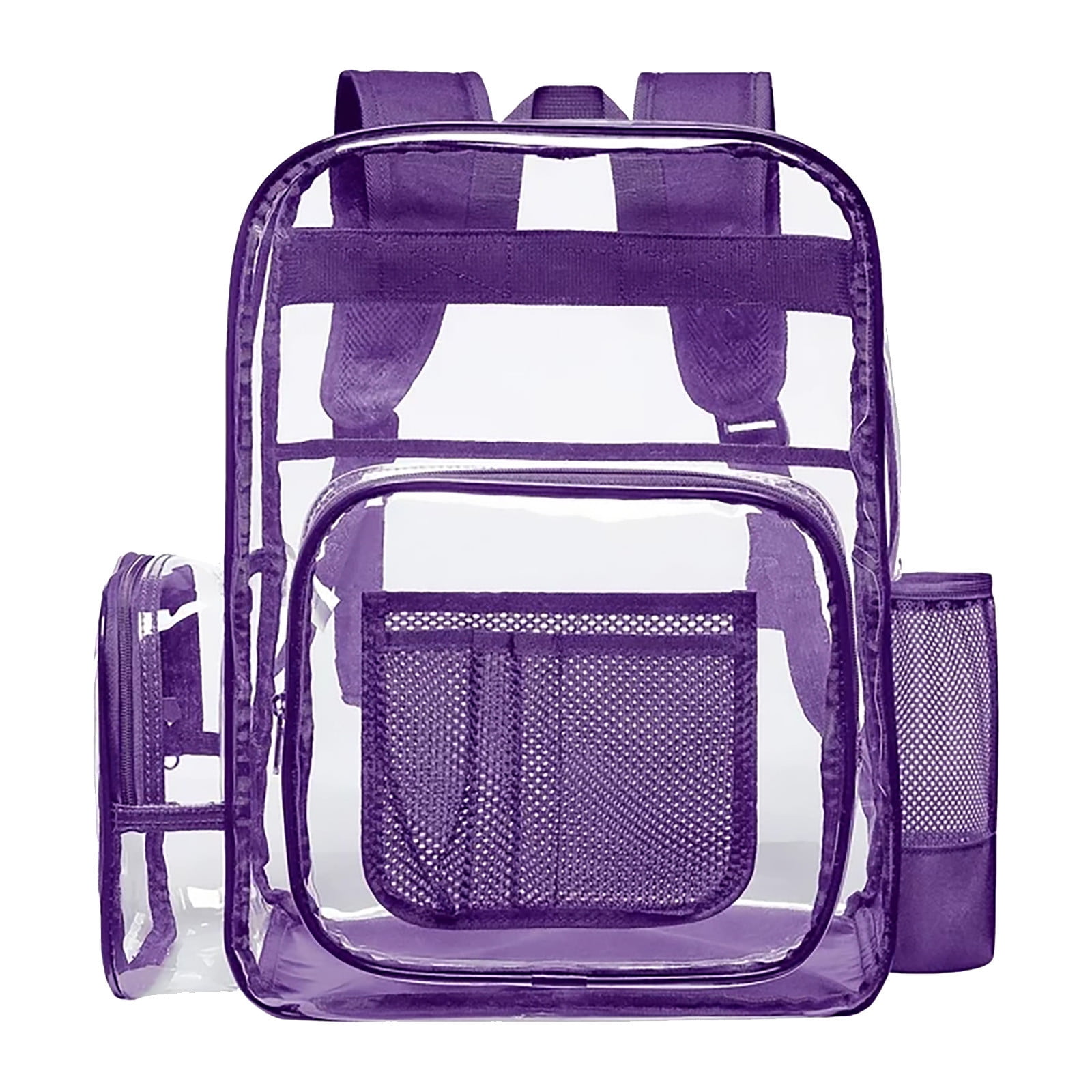 JAHH Clear Backpack for Girls Kids Elementary Bookbags Transparent ...