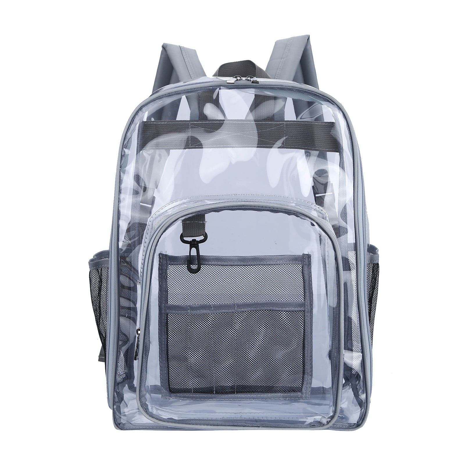 JAHH Clear Backpack Heavy Duty Extra Large Transparent with Reinforced ...