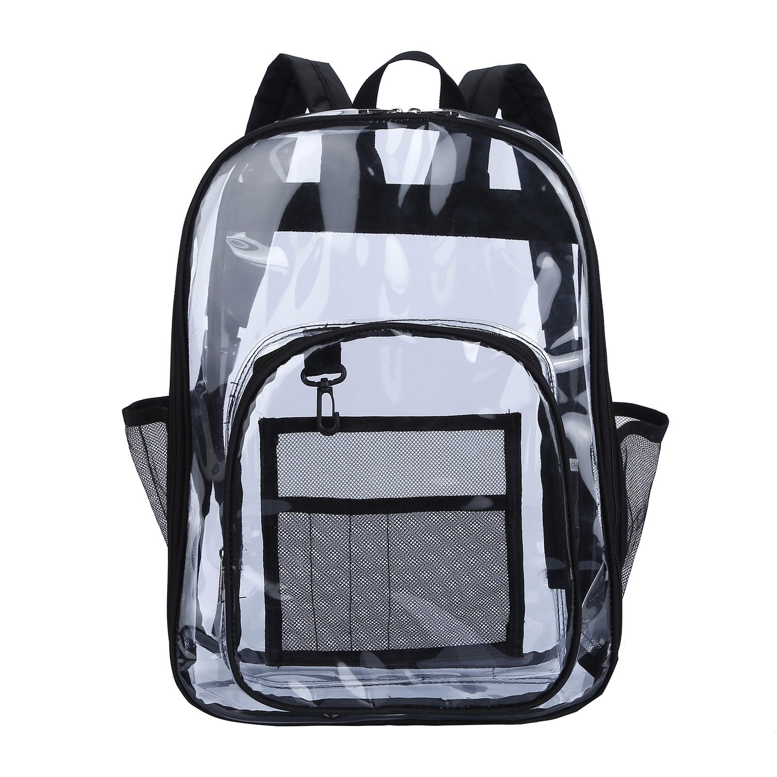 JAHH Clear Backpack Heavy Duty Extra Large Transparent with Reinforced ...