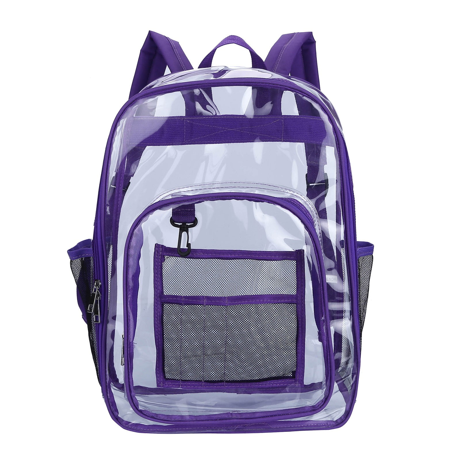 JAHH Clear Backpack Heavy Duty Extra Large Transparent with Reinforced ...
