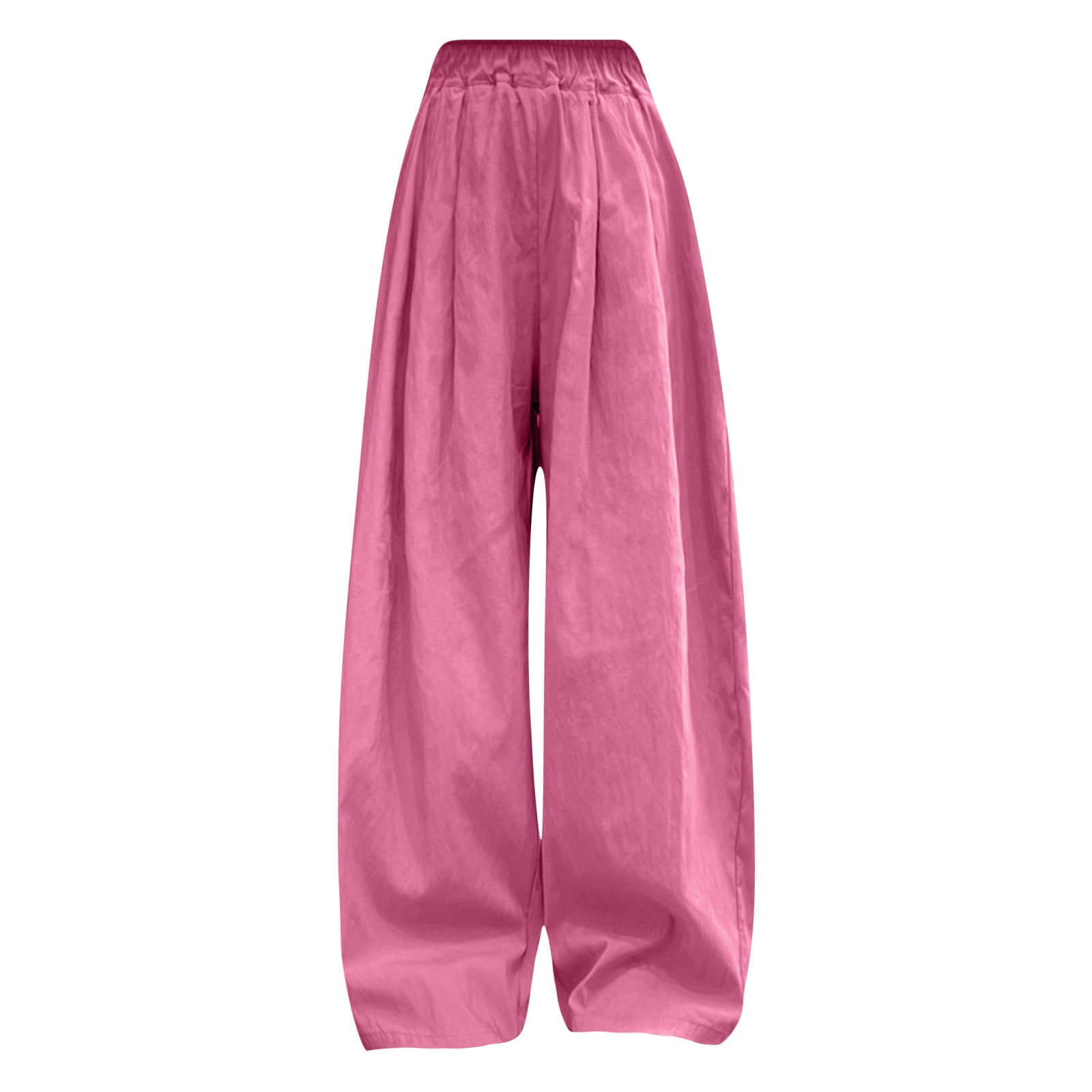 JAHH Clearence Girls Boho Linen Wide Leg Palazzo Pants, Flowy Beach ...