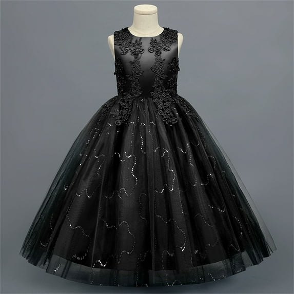 JAHH Flowers Little Girls Tulle Lace Wedding Par𝗍y Dress Kids Formal ...