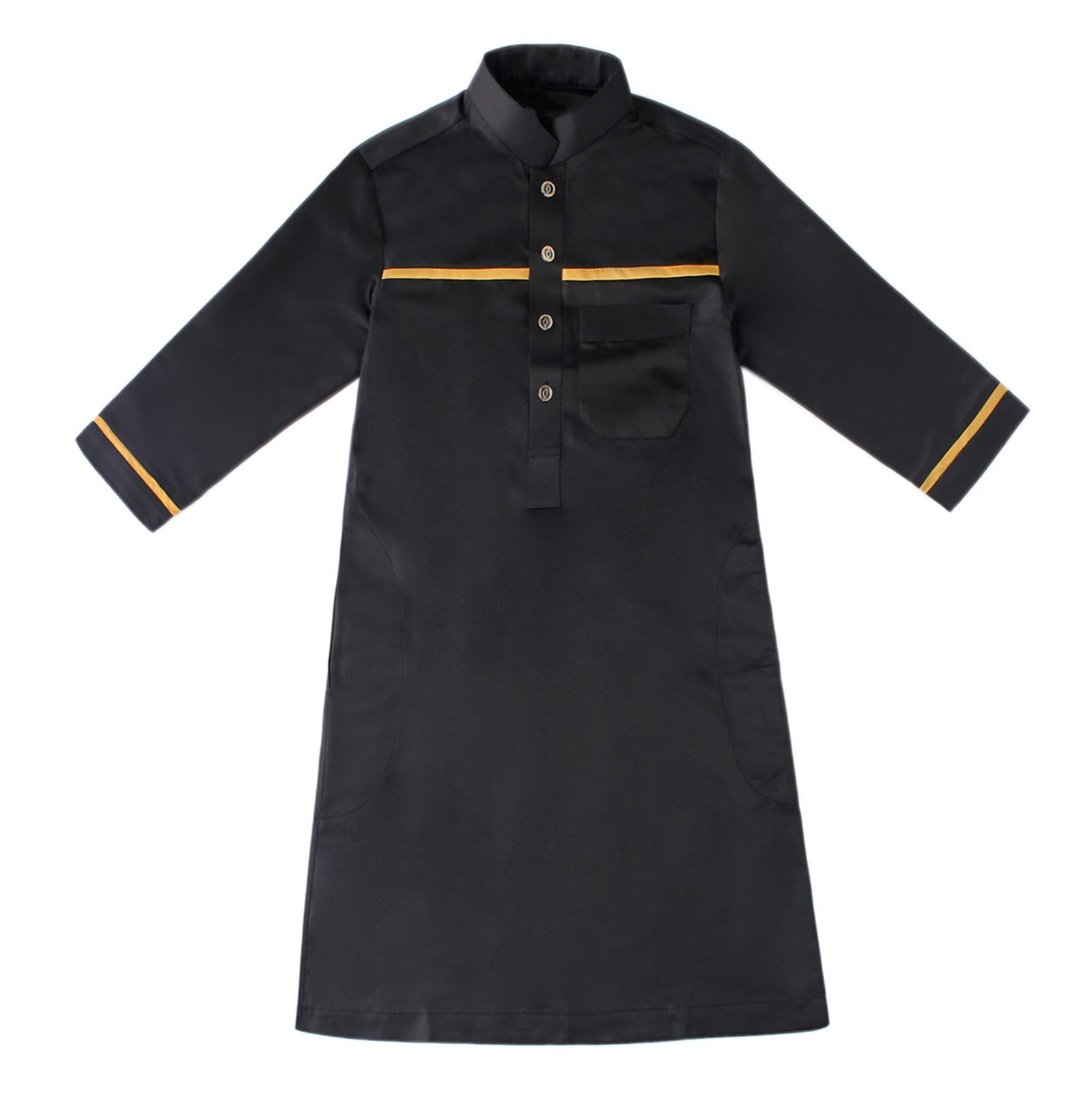 JAHH Kids Arabic Thobes for Boys Musli𝗆 Thobe Short Sleeve Kaftan 𝐑obe ...
