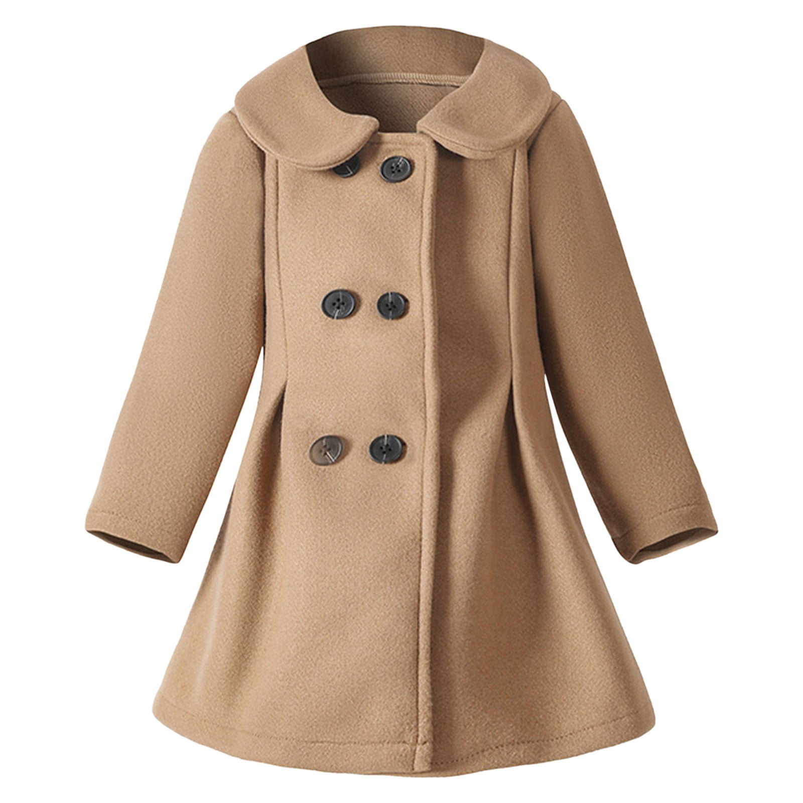JAHH Kids Jacket 2024 Girls Dress Coat Kid Winter Warm Jackets Long ...