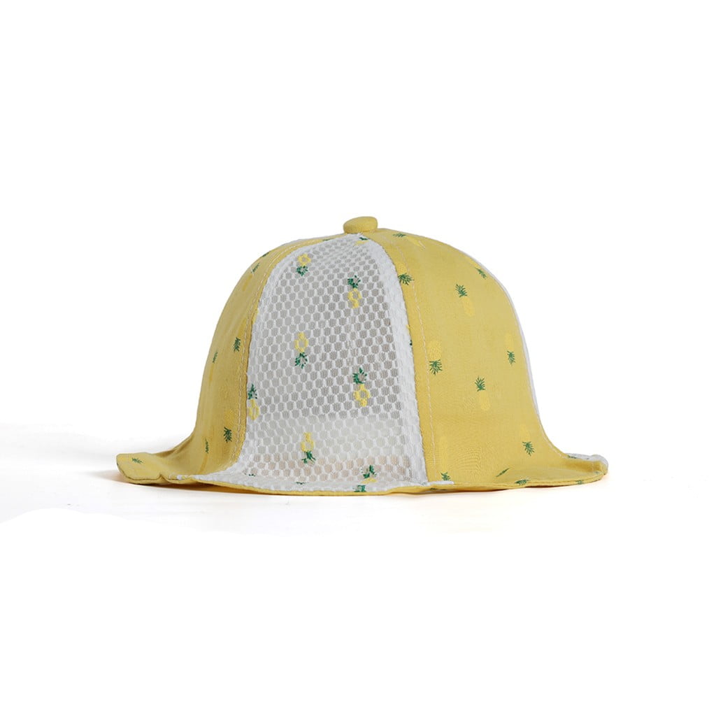 JAHH Kids Reversible Double-Sided Fisherman Hat Summer Sun Protection ...