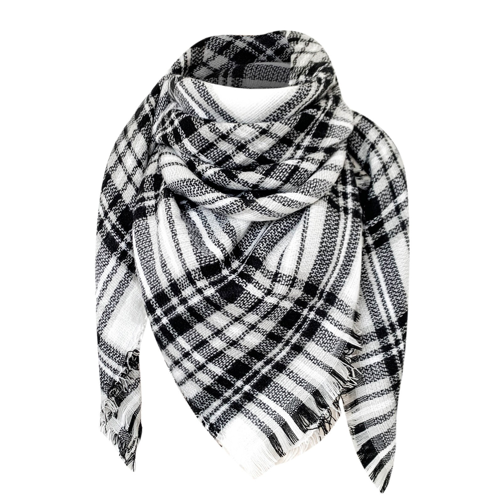 JAHH Ladies Women's Shawl Wrap Poncho Cape Ruana for Travel Plane ...