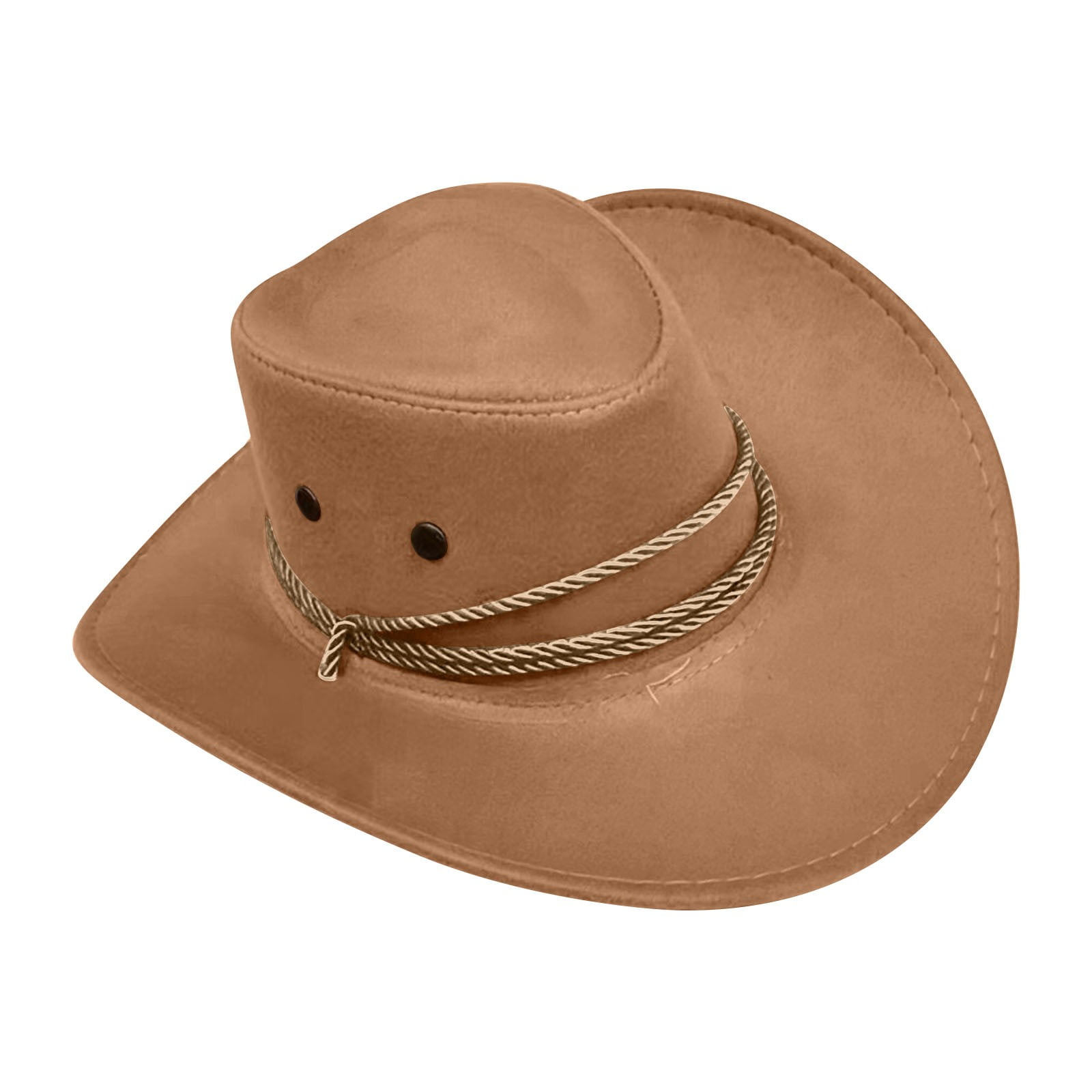 Jahh Shapeable Western Cowboy Hat For Men Women Felt Fedoras Cap