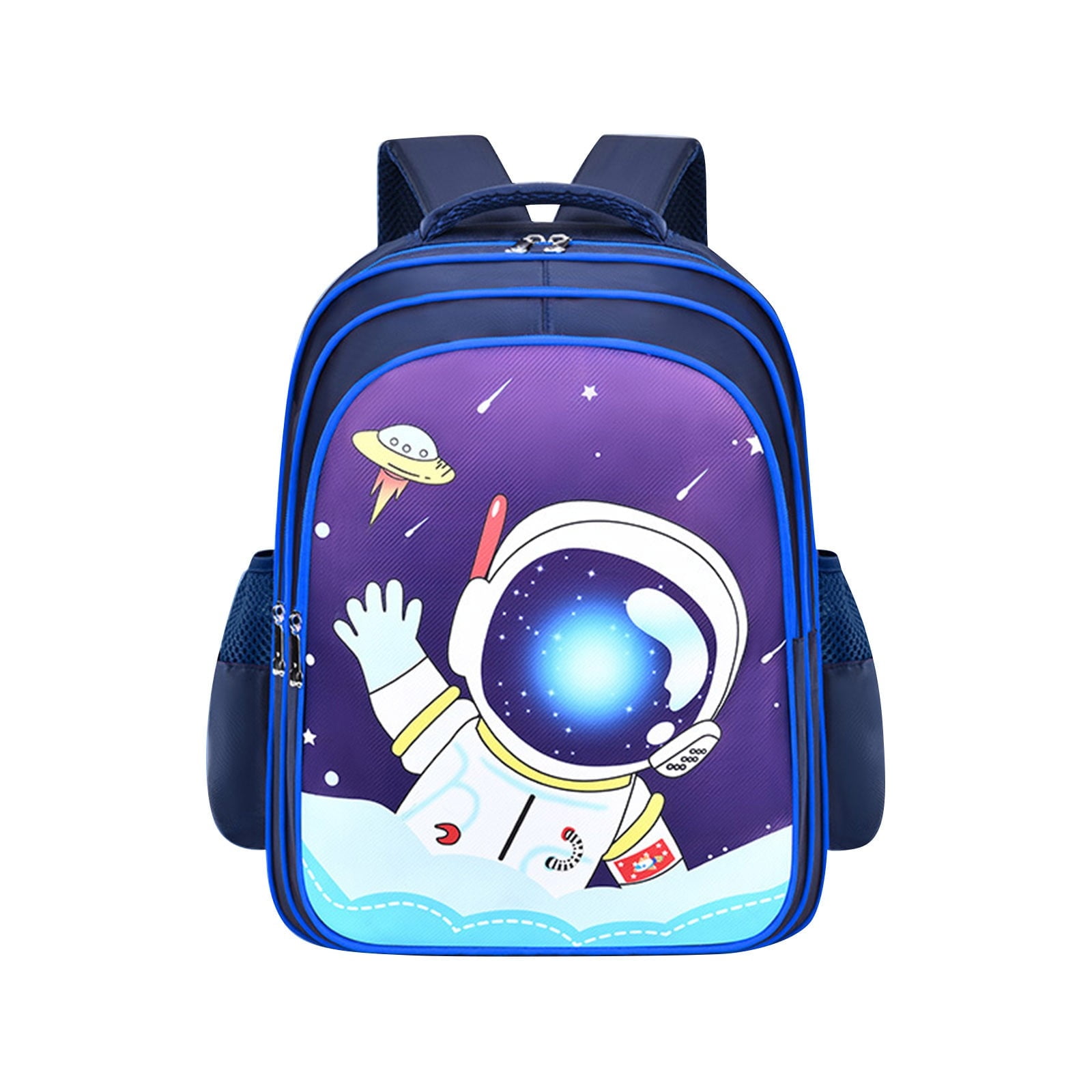 JAHH Space Adventure Backpack for 3-4 Grade, Astronaut Print Elementary ...