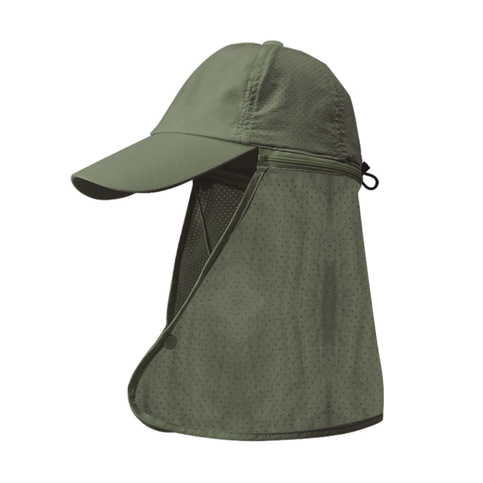 JAHH Sun Hat Sun Wide Brim Bucket Foldable Outdoor Baseball Cap with Shawl Bucket for Outdoor ...