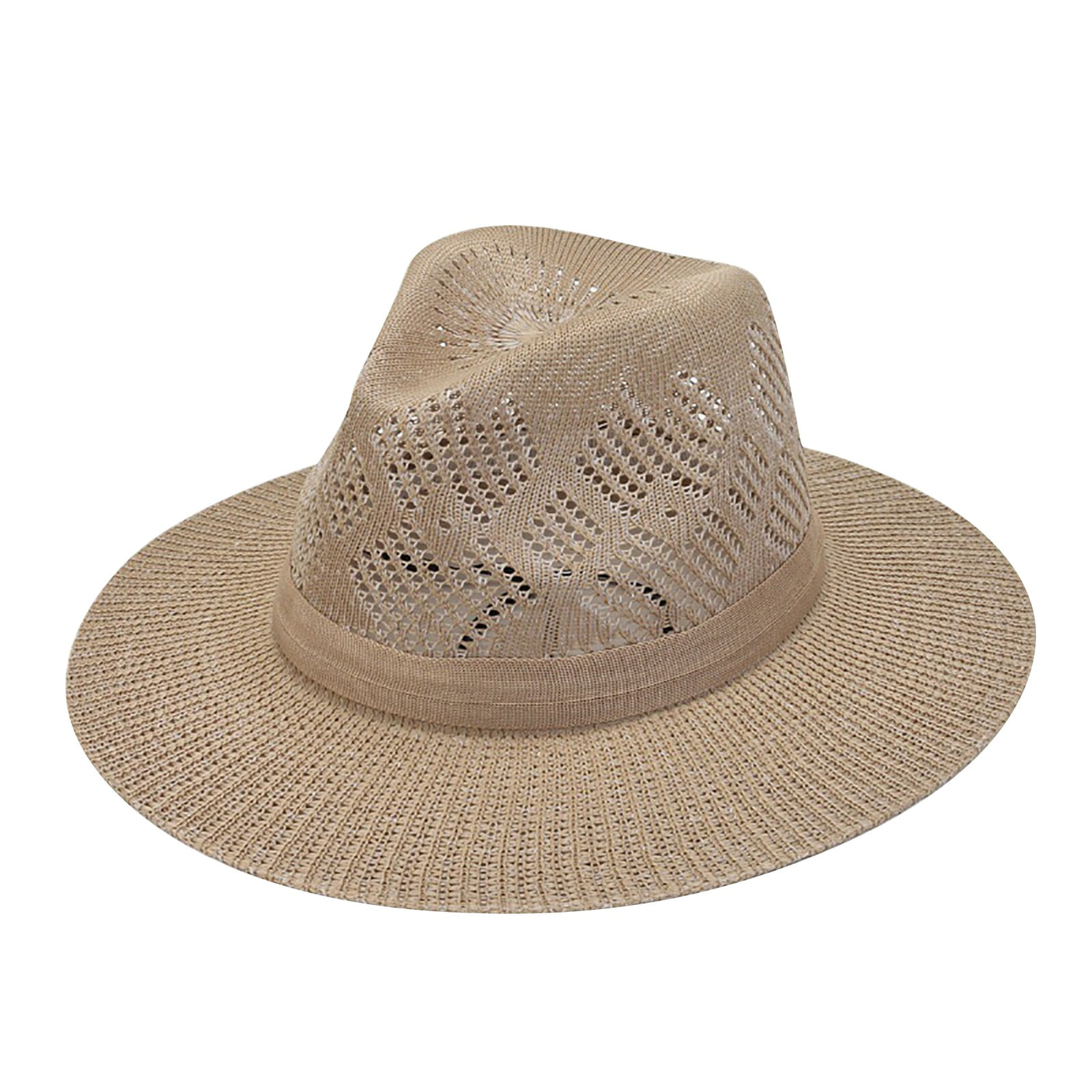 JAHH Sun Hats for Men Wide Brim Panama Beach Men Sun Men Fishing Hat ...