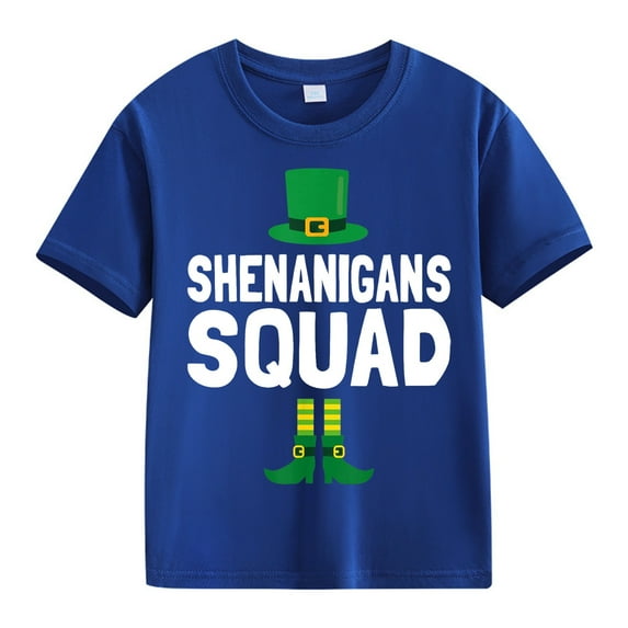 JAHH Toddler Boy Girl St Patricks Day Shirts Kids Lucky Shamrock ...