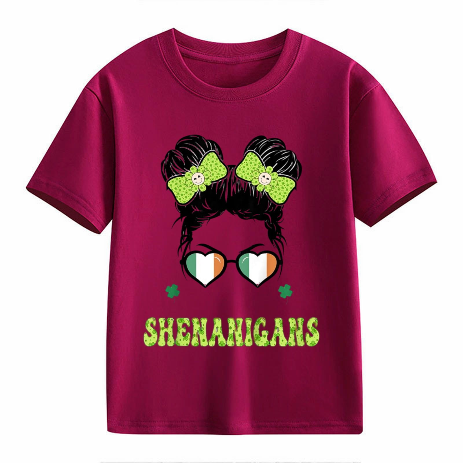 JAHH Toddler Girls Boys St Patricks Day Shirt Irish Baby Tee Kids ...