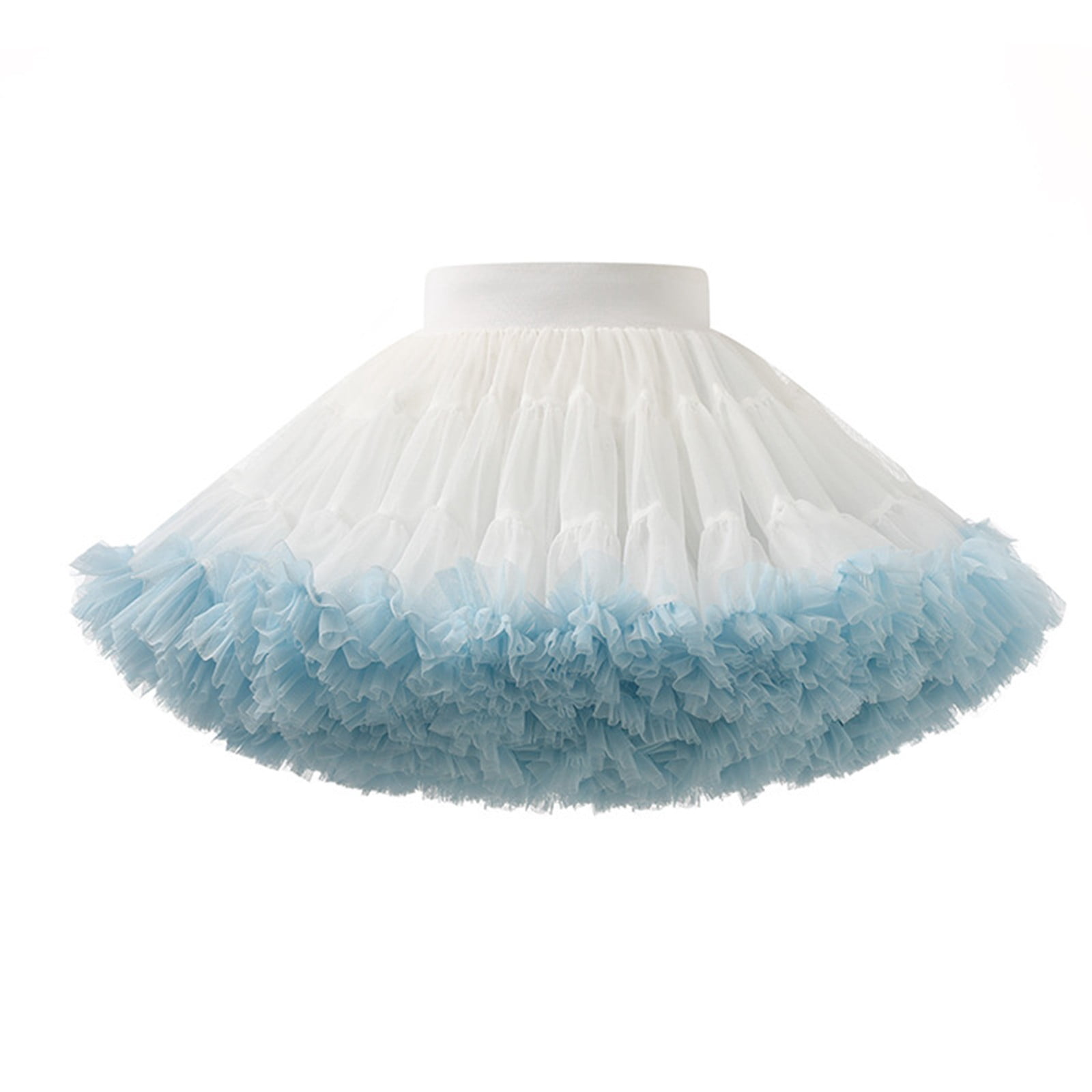 JAHH Tu𝗍u Skirt Girls Pleated Multi Layer Short Skirt Princess Fluff𝗒 ...