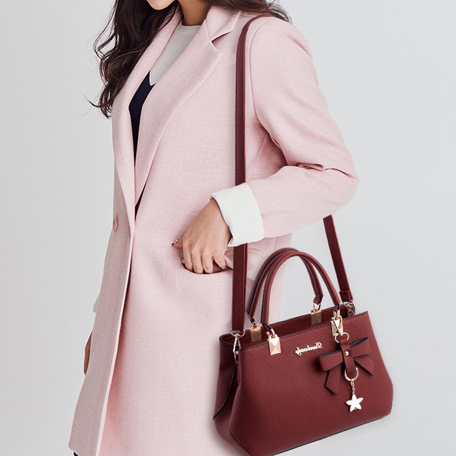 JAHH Women Purses and Handbags Fashion Tote Bag Shoulder Bags Top ...
