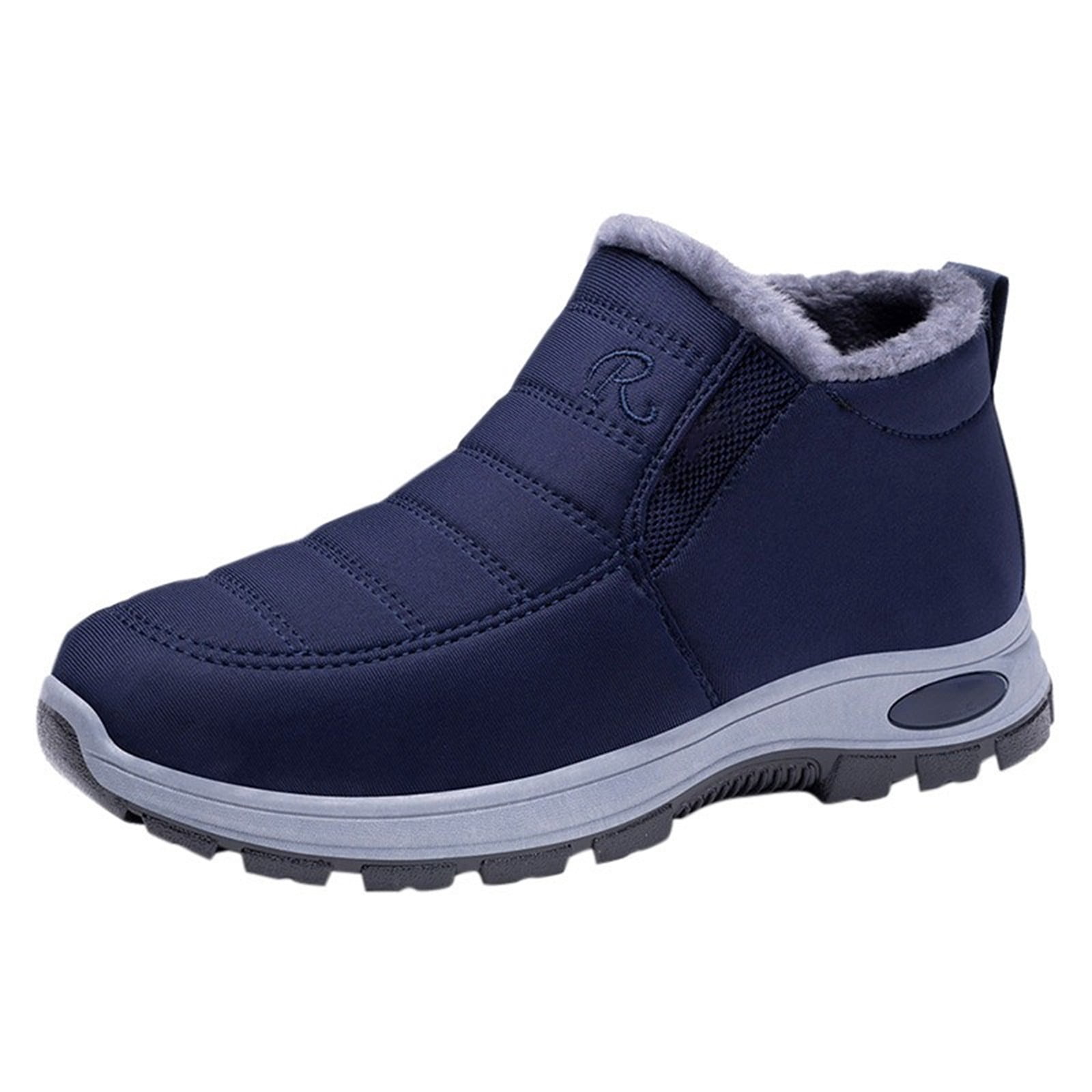 JAHH Women Winter Snow Boots 𝖶aterproof Non 𝖲lip F𝗎r Lined Mid Calf ...