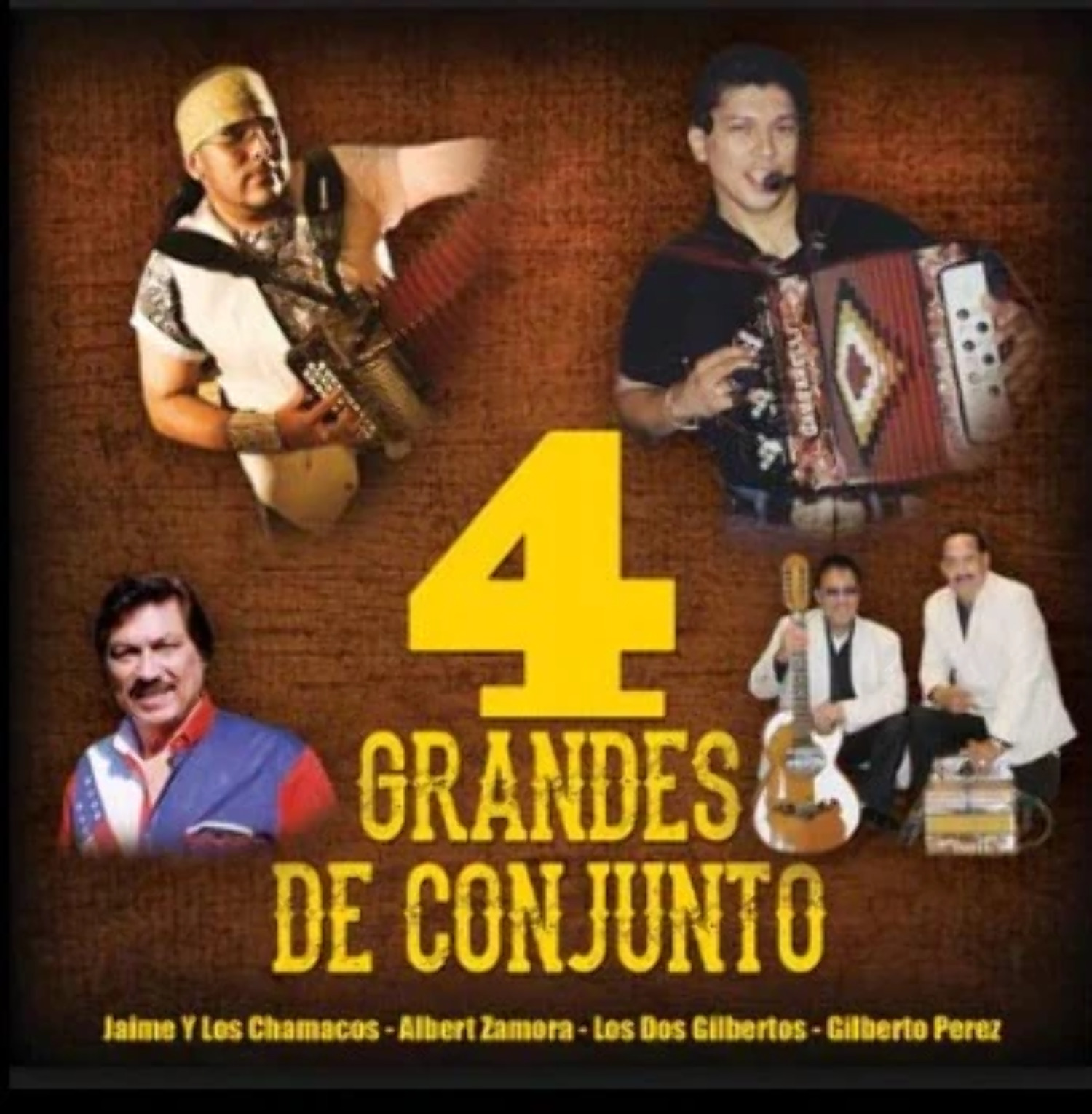 JAIME DE ANDA/GILBERTO PEREZ/ALBERT ZAMORA - 4 GRANDES DE CONJUNTO ...