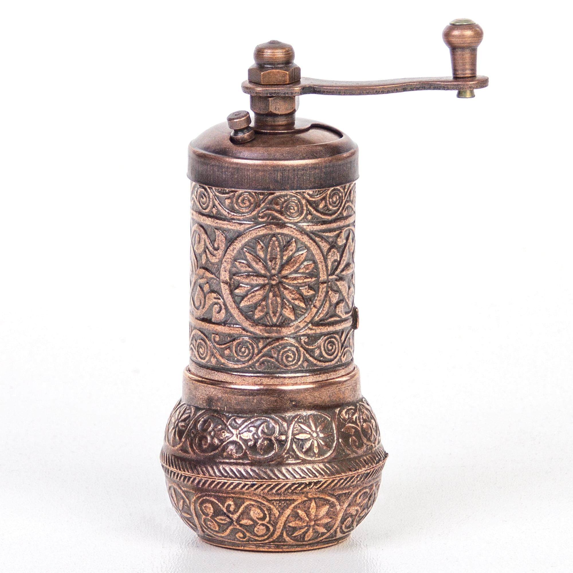 JAIRESTONE Turkish Handmade Grinder, Brass Coffee Grinder, Spice ...