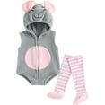 JAJAHO Baby Toddler Girl Boy Romper Animal Onesie Fuzzy Ears Hooded ...
