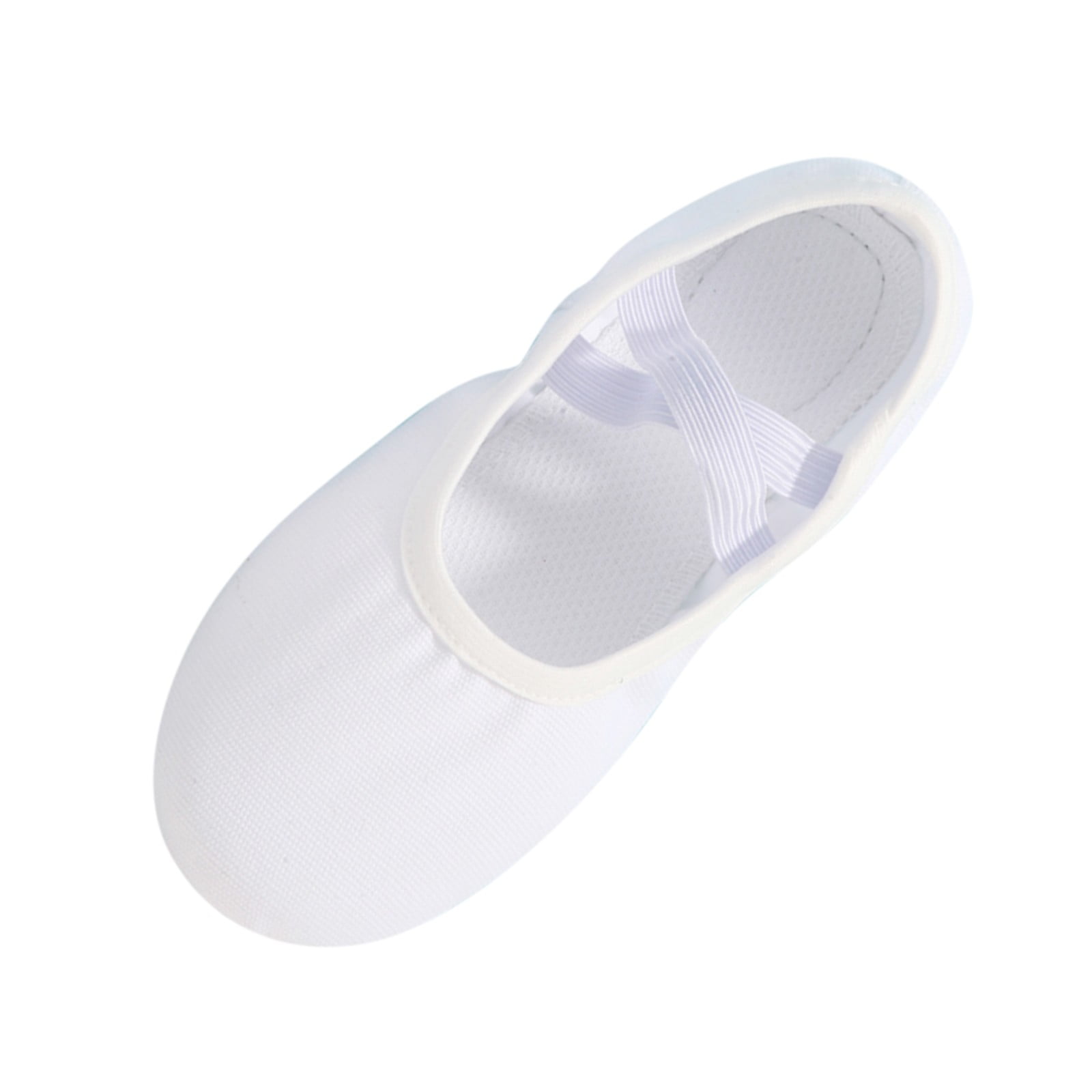 JAJAHO Ballet Shoes For Girls Boys Highly Elastic Canvas Close-Fit ...