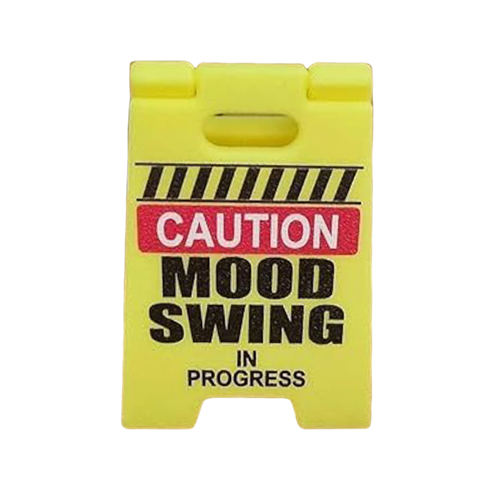 JAKANYQ Funny Desk Hazard Caution Sign Funny Desk Decoration 3D Printed ...