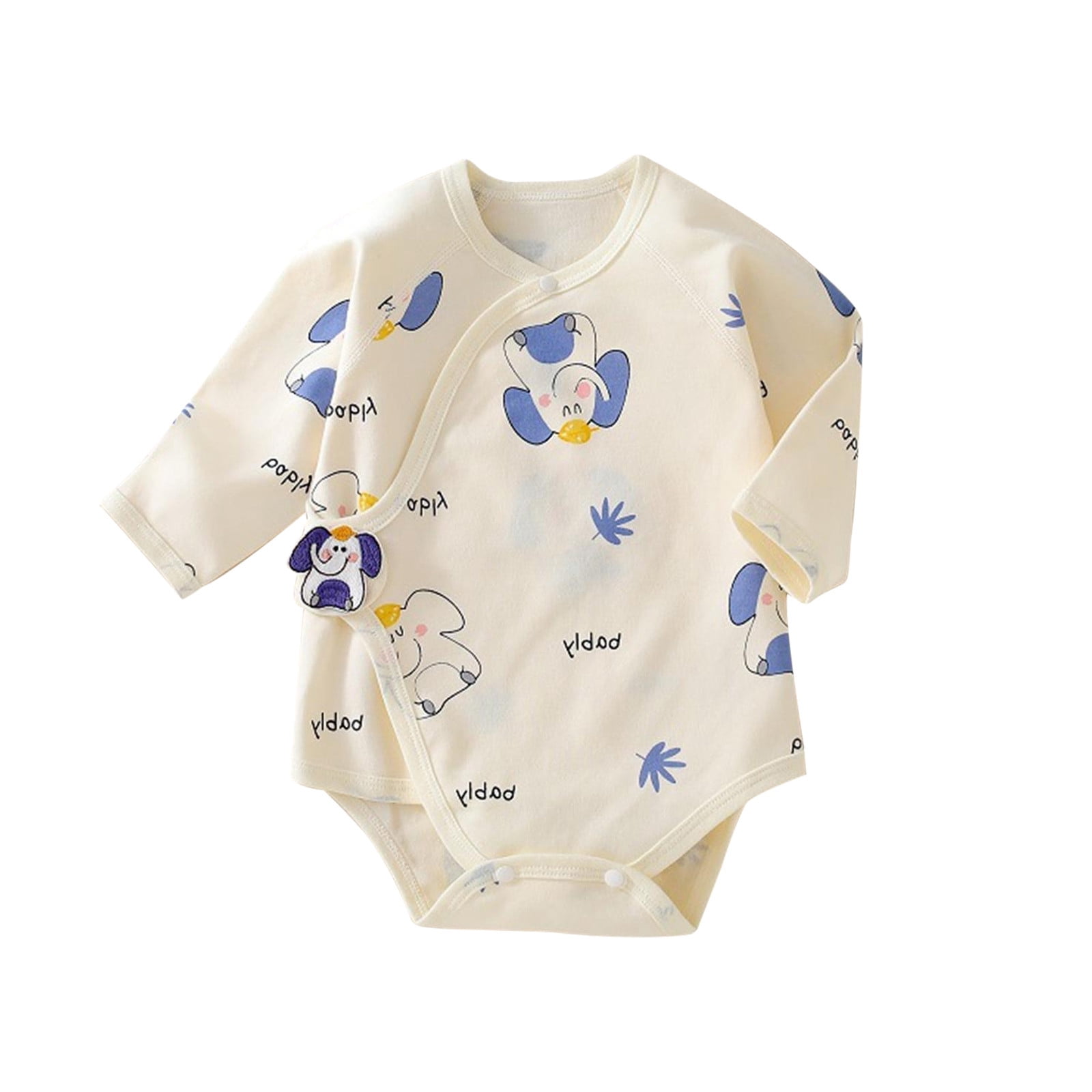 JAKANYQ Toddler Single Clothes Spring Summer Bodysuit Clothes Baby ...