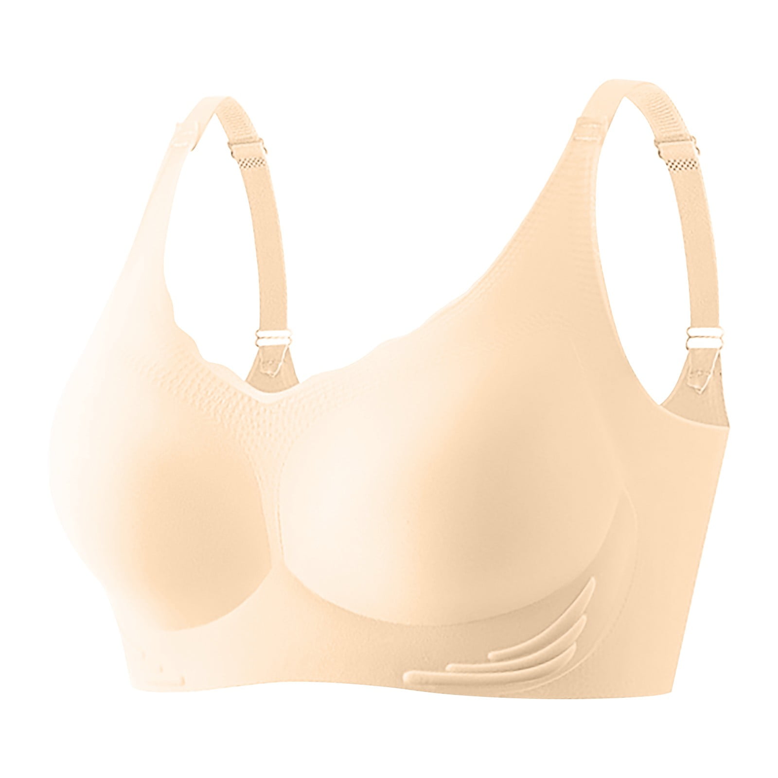 JAKANYQ Woemen's Bras Sexy Back Button Shaping Cup Adjustable Shoulder ...