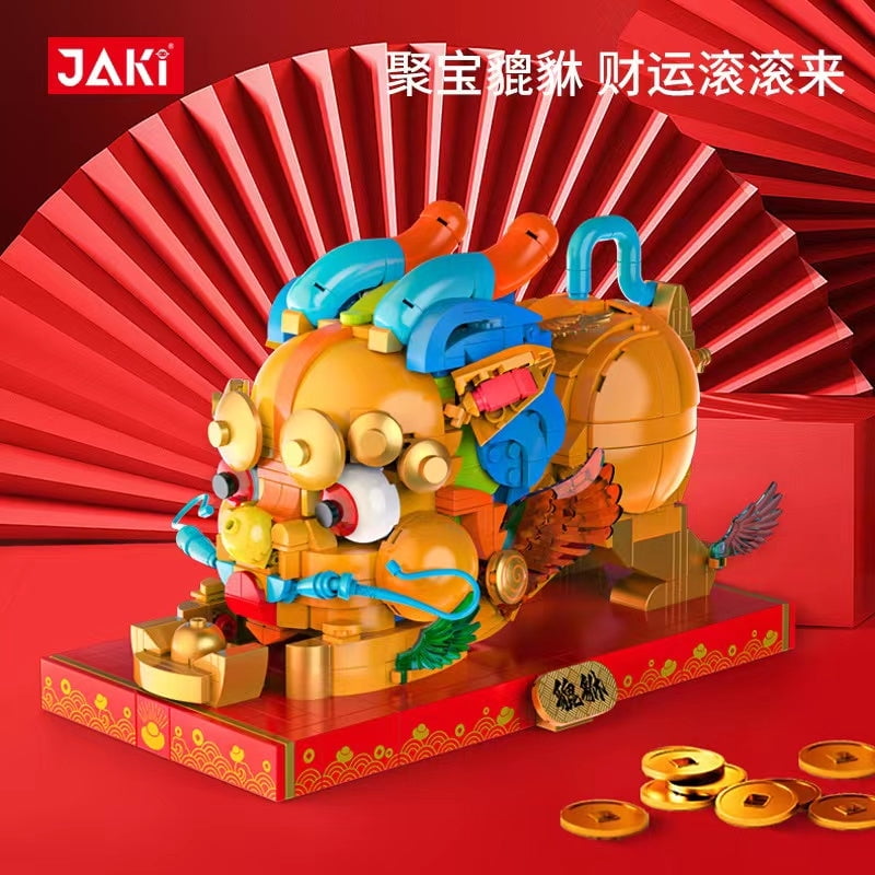 JAKI Blocks Kids Building Toys DIY Bricks Chinese Culture Mythical ...