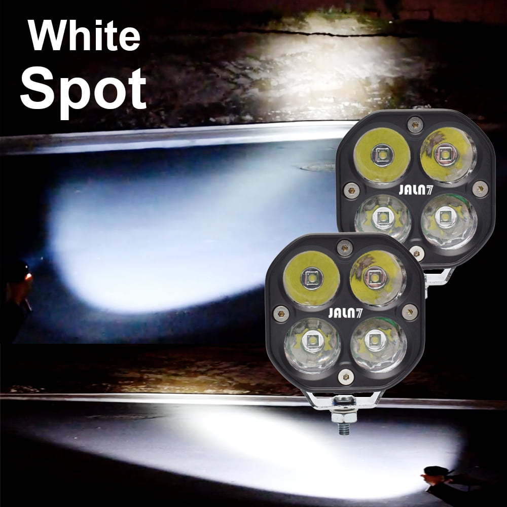 JALN7 Offroad LED Driving Lights 4x4 Pods Motorcycle 3 Inch 40W ...