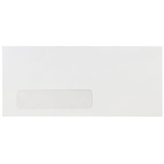 LUXPaper #10 Window Envelopes, 4 1/8 x 9 1/2, 80lb. Bright White, 500 ...
