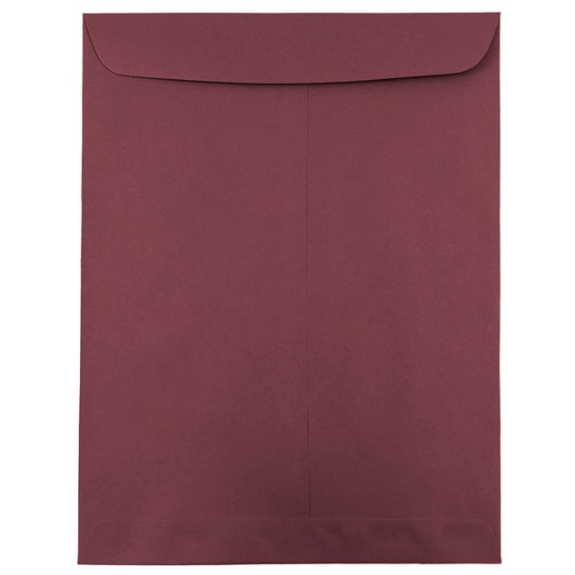 JAM 10 x 13 Catalog Envelopes, Burgundy, 25/Pack - Walmart.com