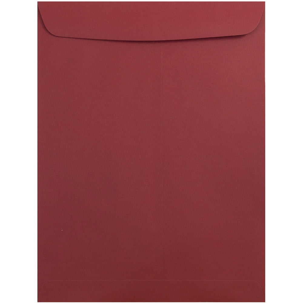 JAM 10 x 13 Catalog Envelopes, Dark Red, 50/Pack - Walmart.com