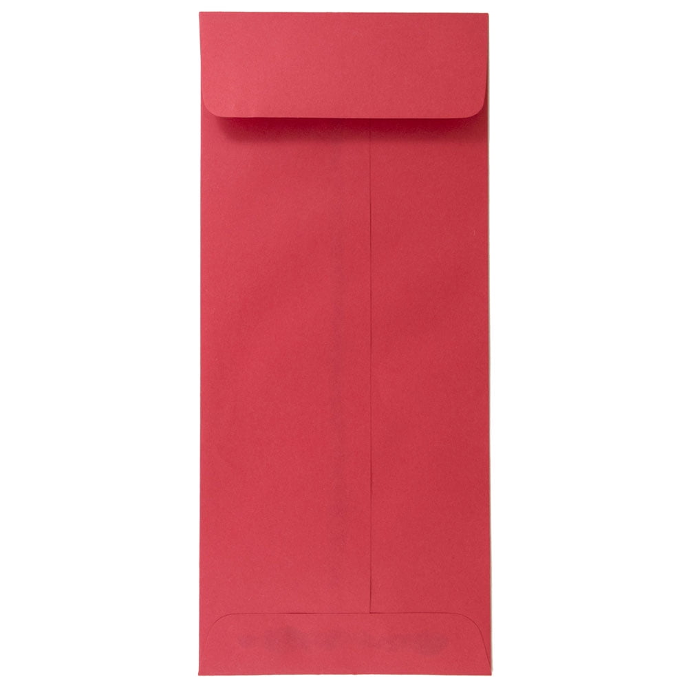 JAM #12 Policy Envelopes, 4.8x11, Red, 25/Pack - Walmart.com