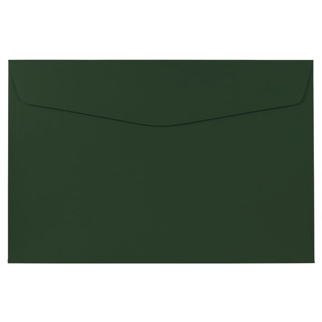 JAM 6 x 9 Catalog Envelopes, Dark Green, 50/Pack - Walmart.com